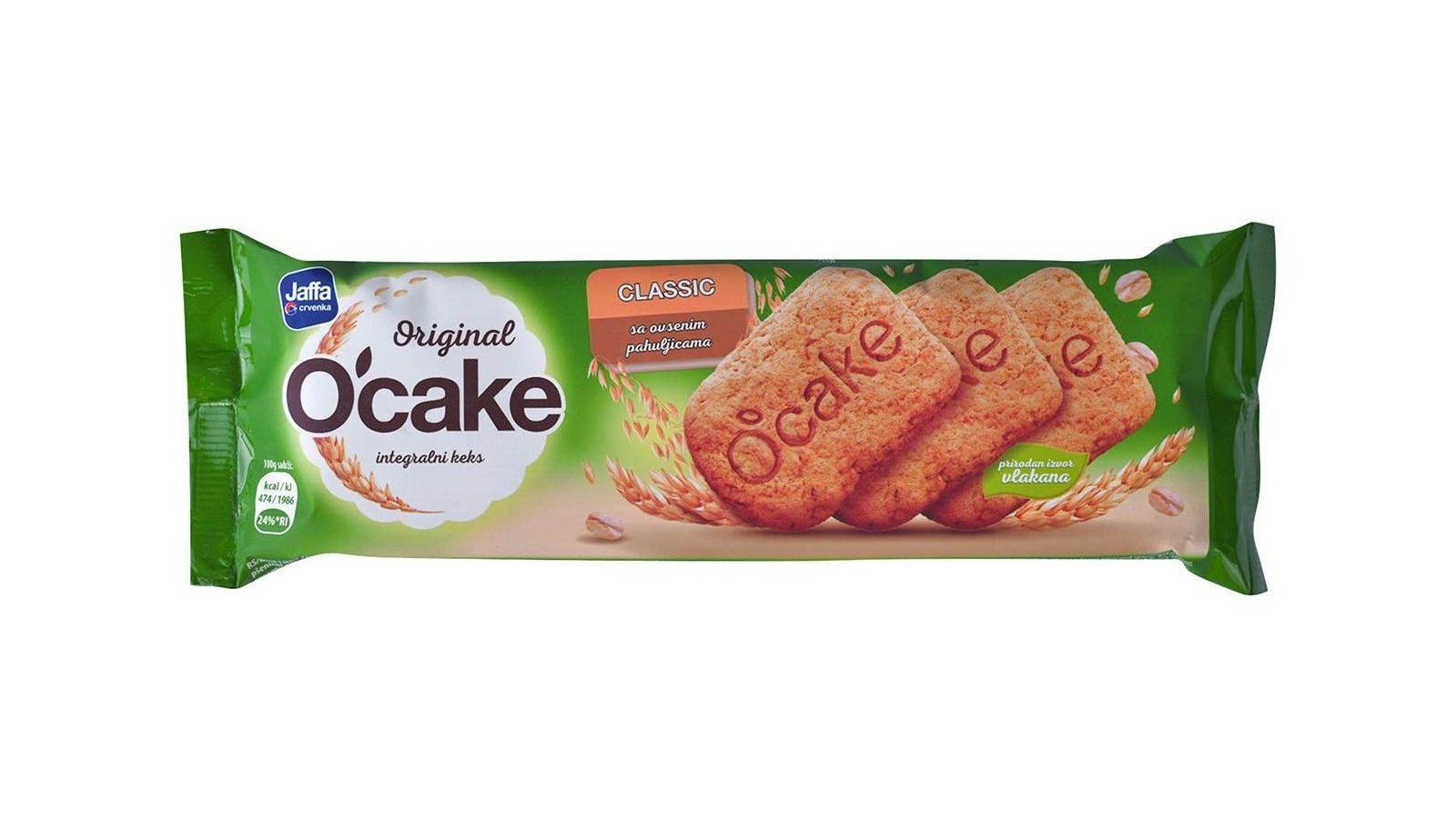 Keks JAFFA O'cake Original classic 115g - Cenoteka
