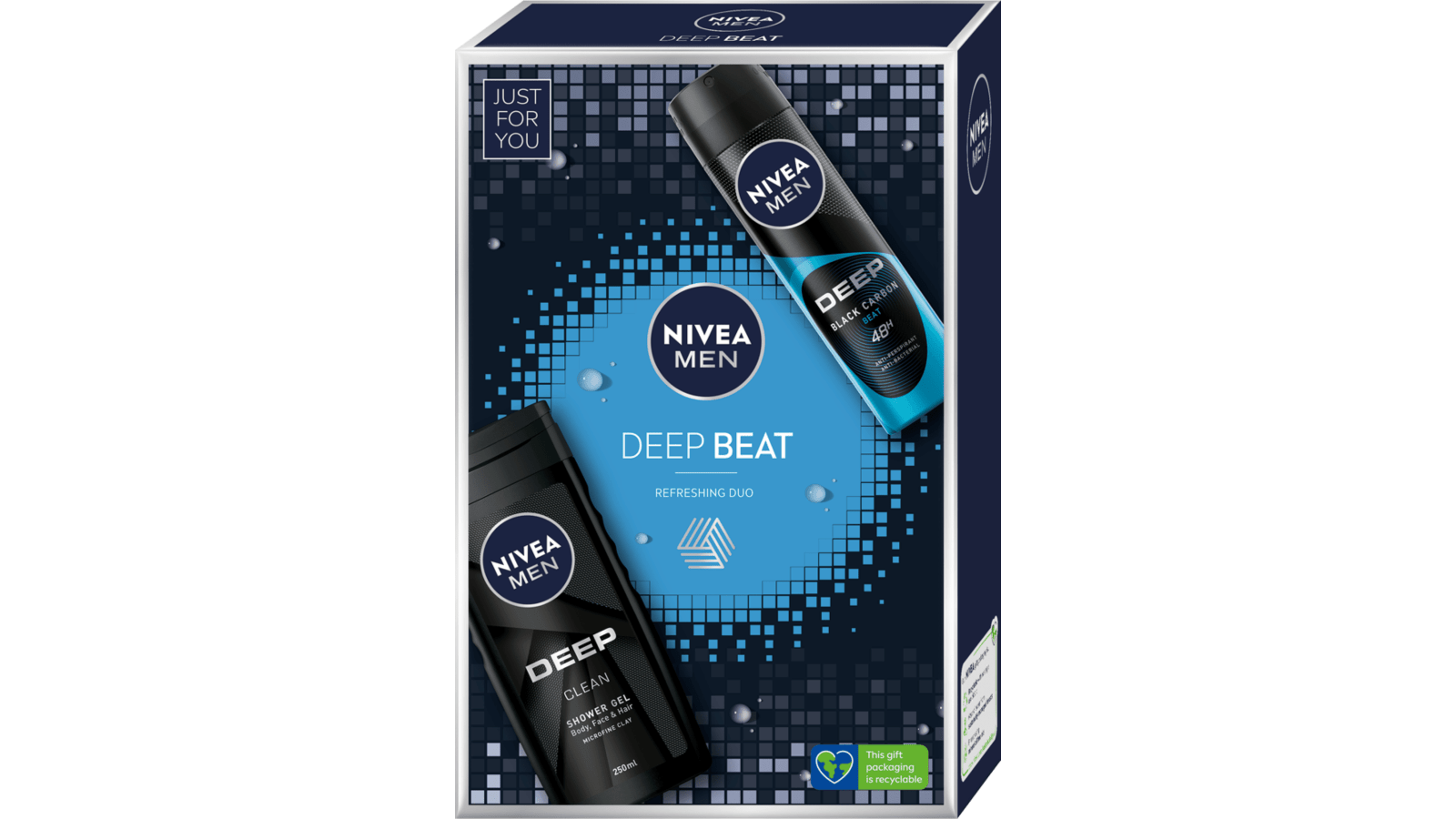 NIVEA muški set Deep beat 2022 - Cenoteka