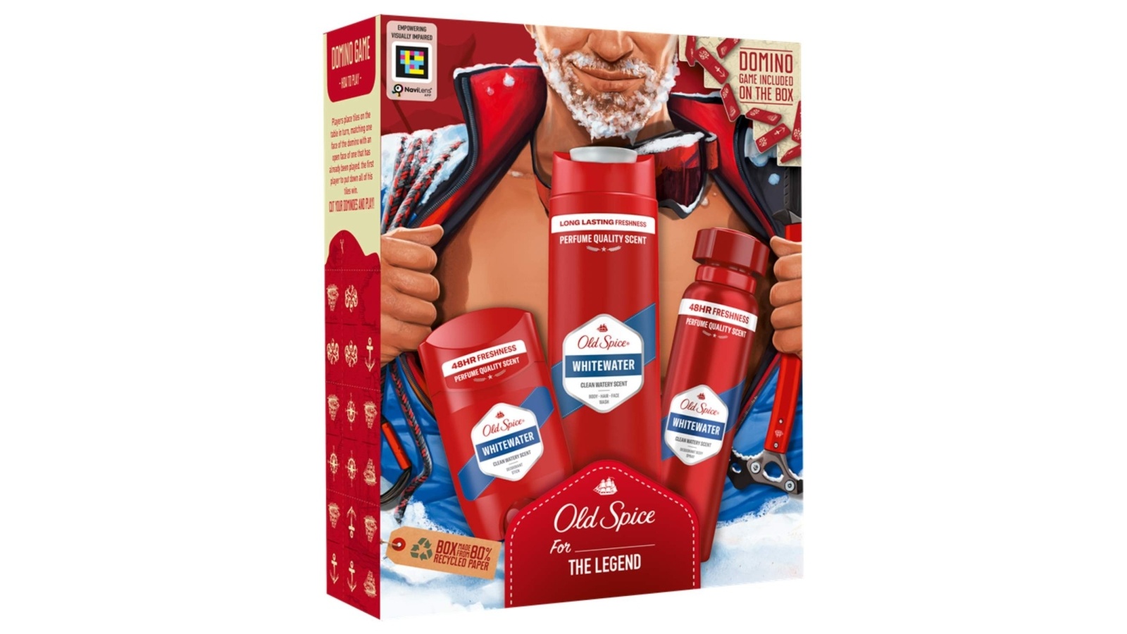 OLD SPICE set Whitewater alpinist xmas24 - Cenoteka