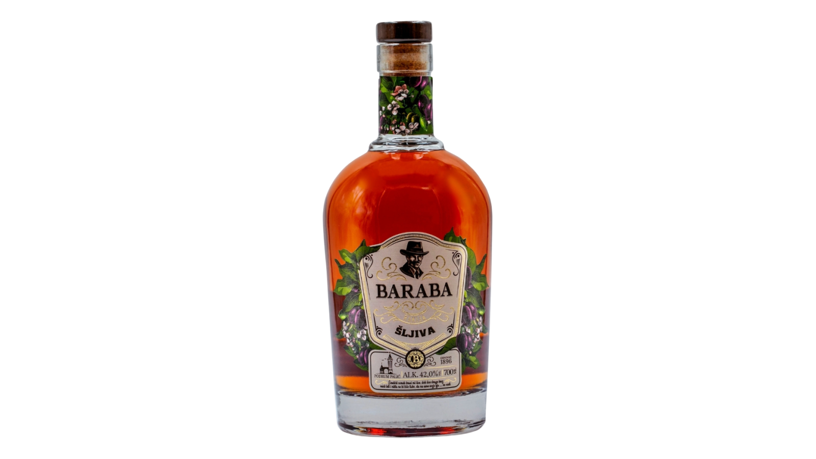 Rakija BARABA šljiva 42% 0,7l - Cene i Akcije