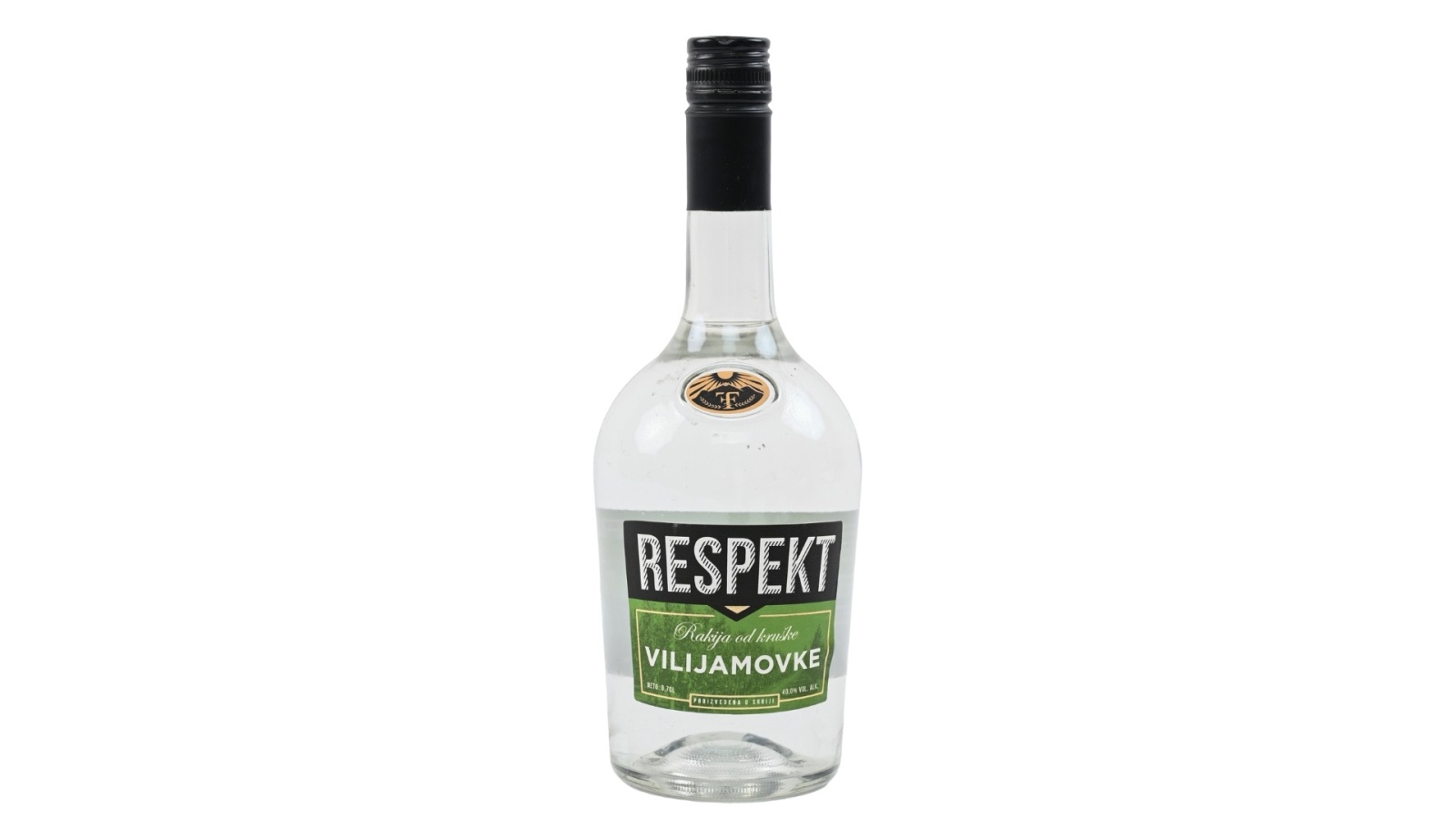 Rakija RESPEKT viljamovka 0,7l - Cenoteka