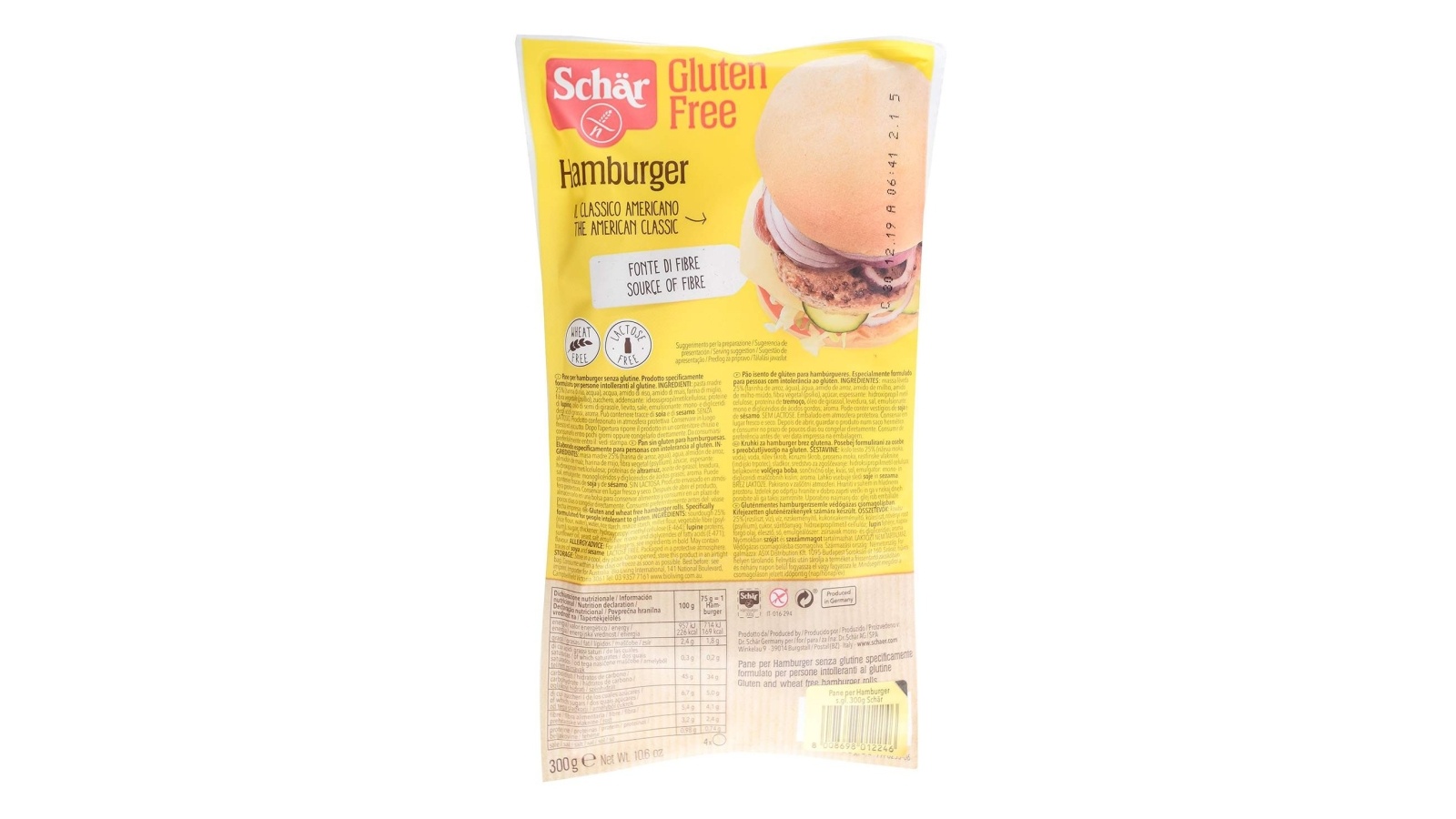 SCHAR burger zemička 300g - Cenoteka