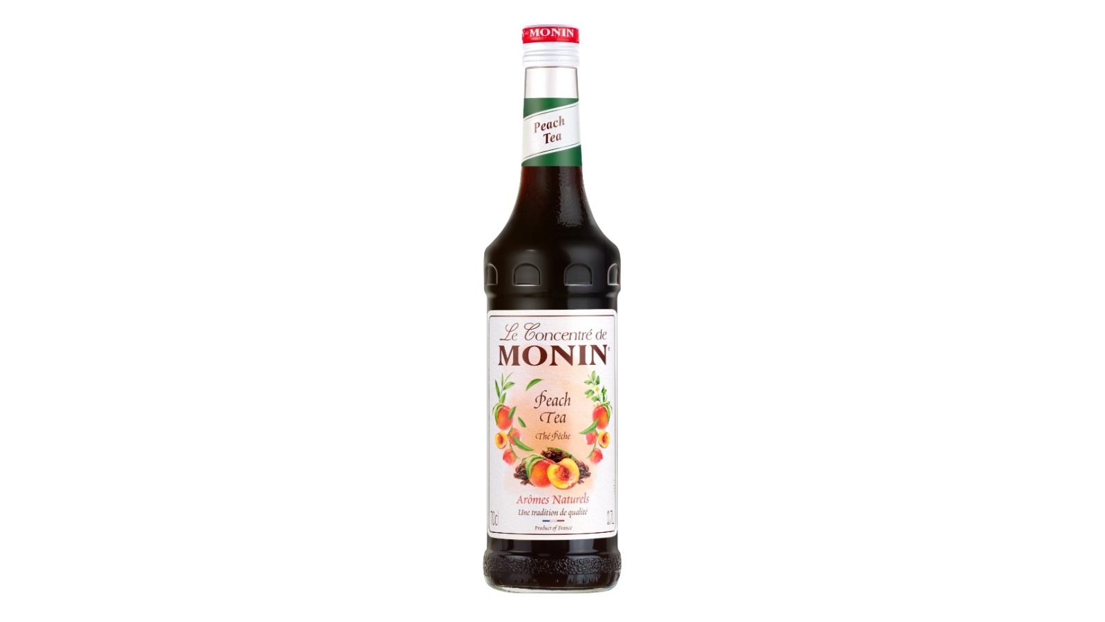 Sirup MONIN Peach tea 0,7l - Cenoteka