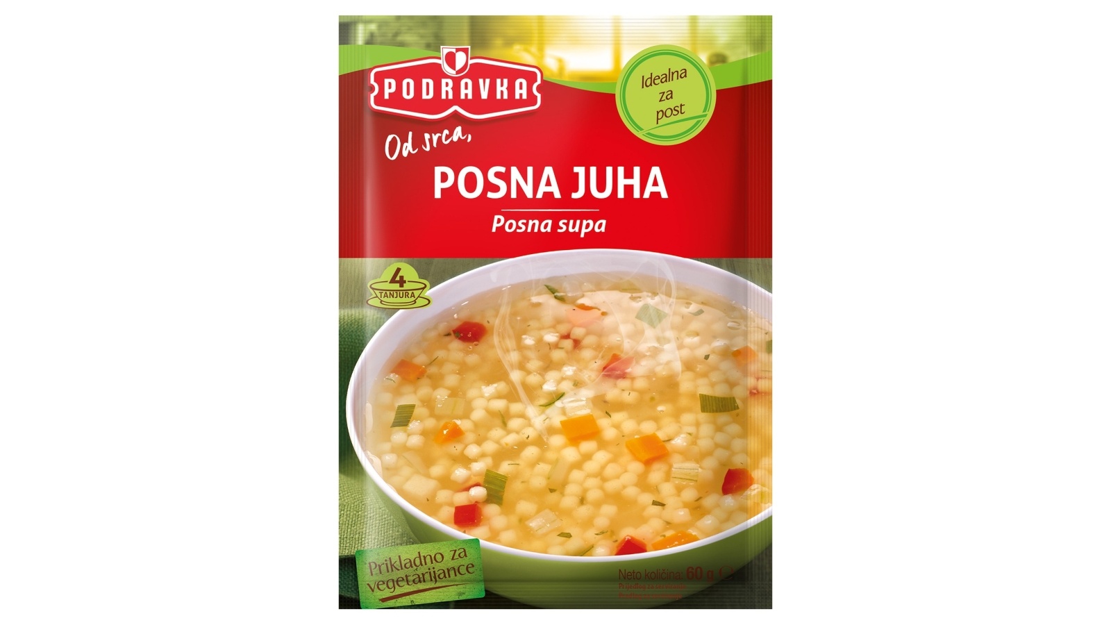 Supa PODRAVKA posna 60g - Cenoteka