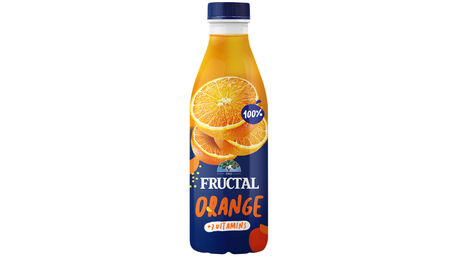 Voćni sok FRUCTAL pomorandža 100% 750ml - Cenoteka