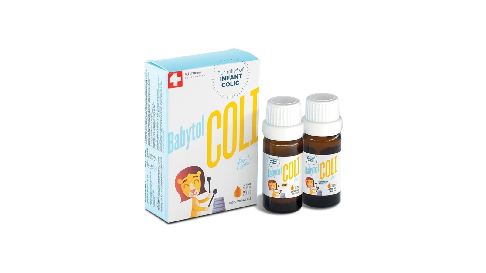 4U PHARMA Babytol coli kapi za bebe 20ml - Cenoteka