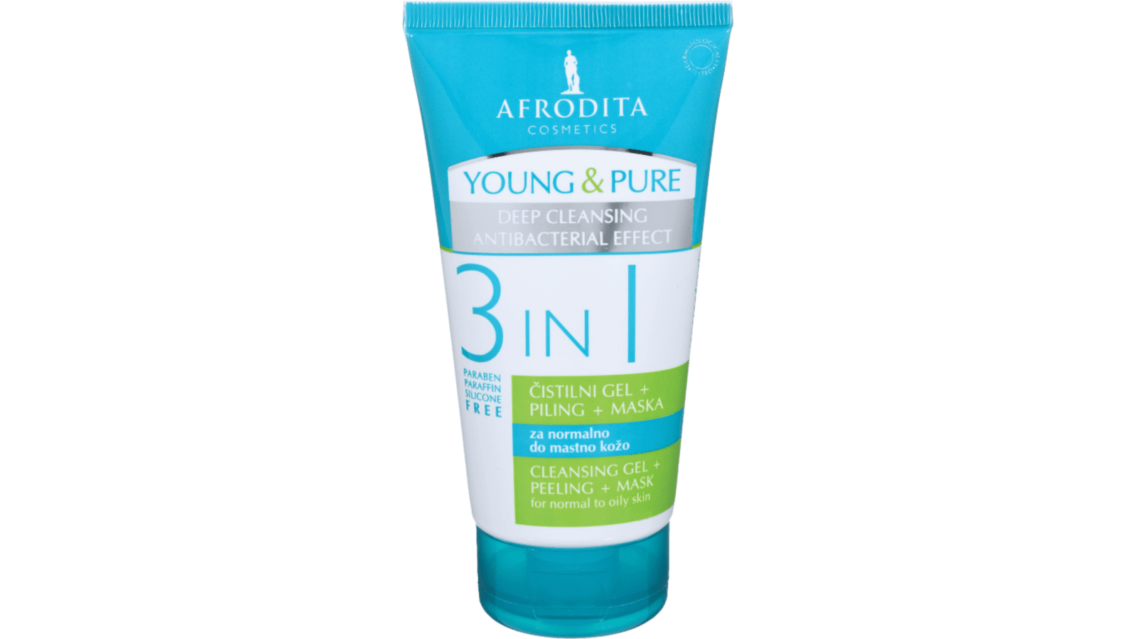 AFRODITA Young and pure 3u1 gel piling i maska za lice 150ml - Cenoteka