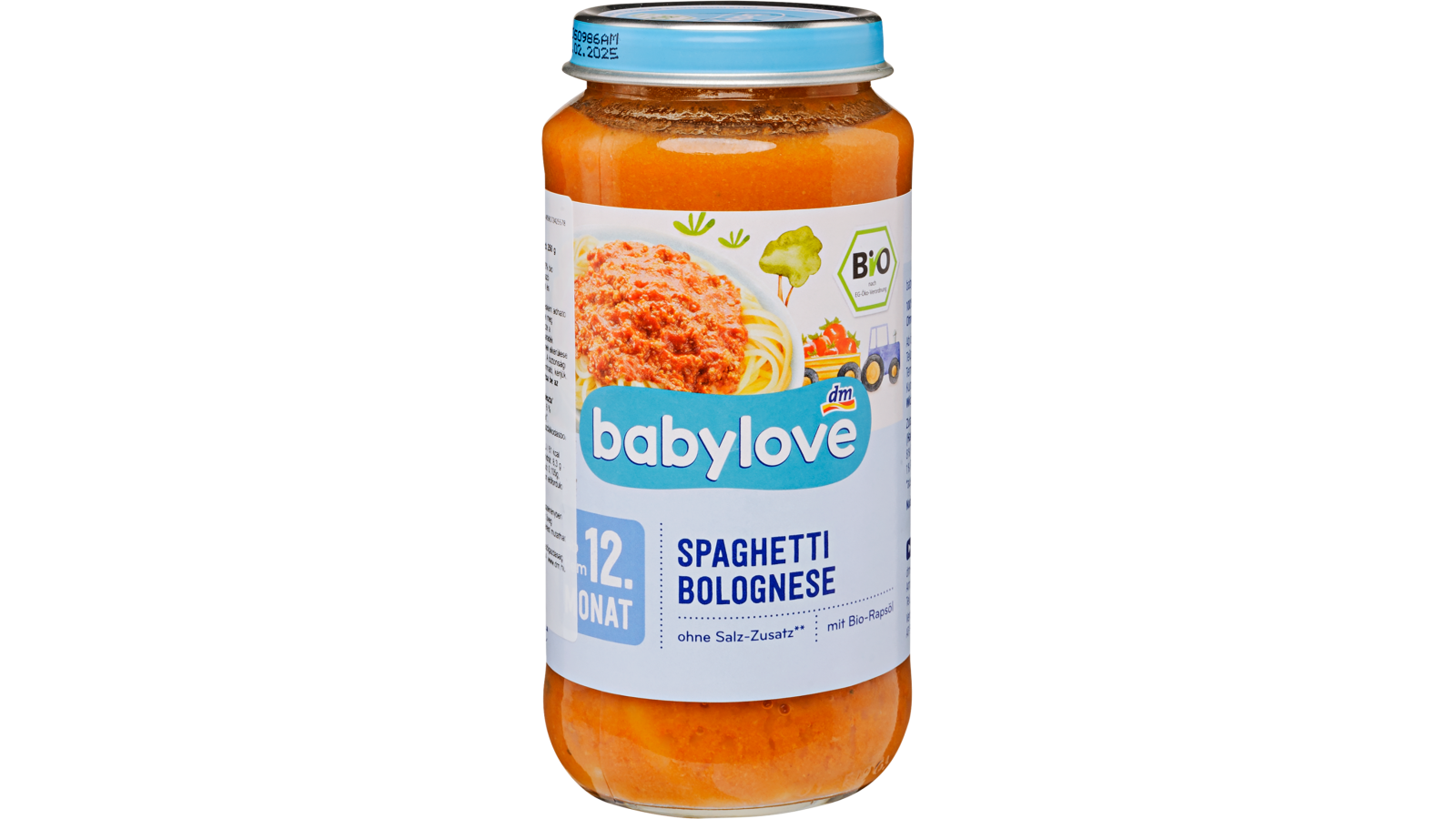 BABYLOVE kašica špagete bolonjeze 250g - Cenoteka