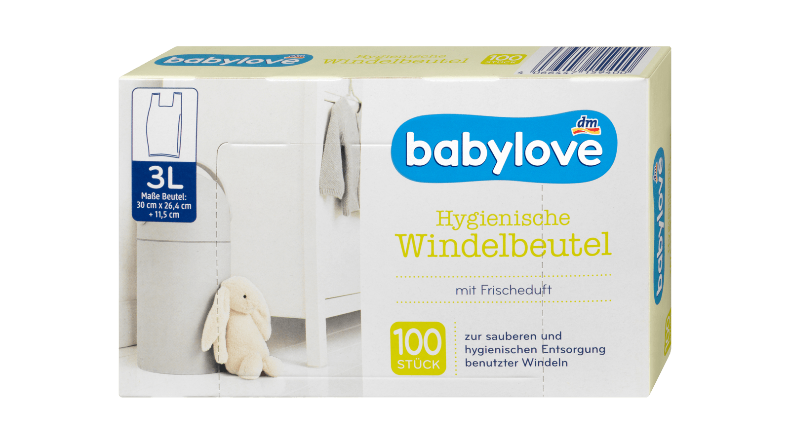 BABYLOVE kesice za odlaganje pelena 100kom - Cenoteka