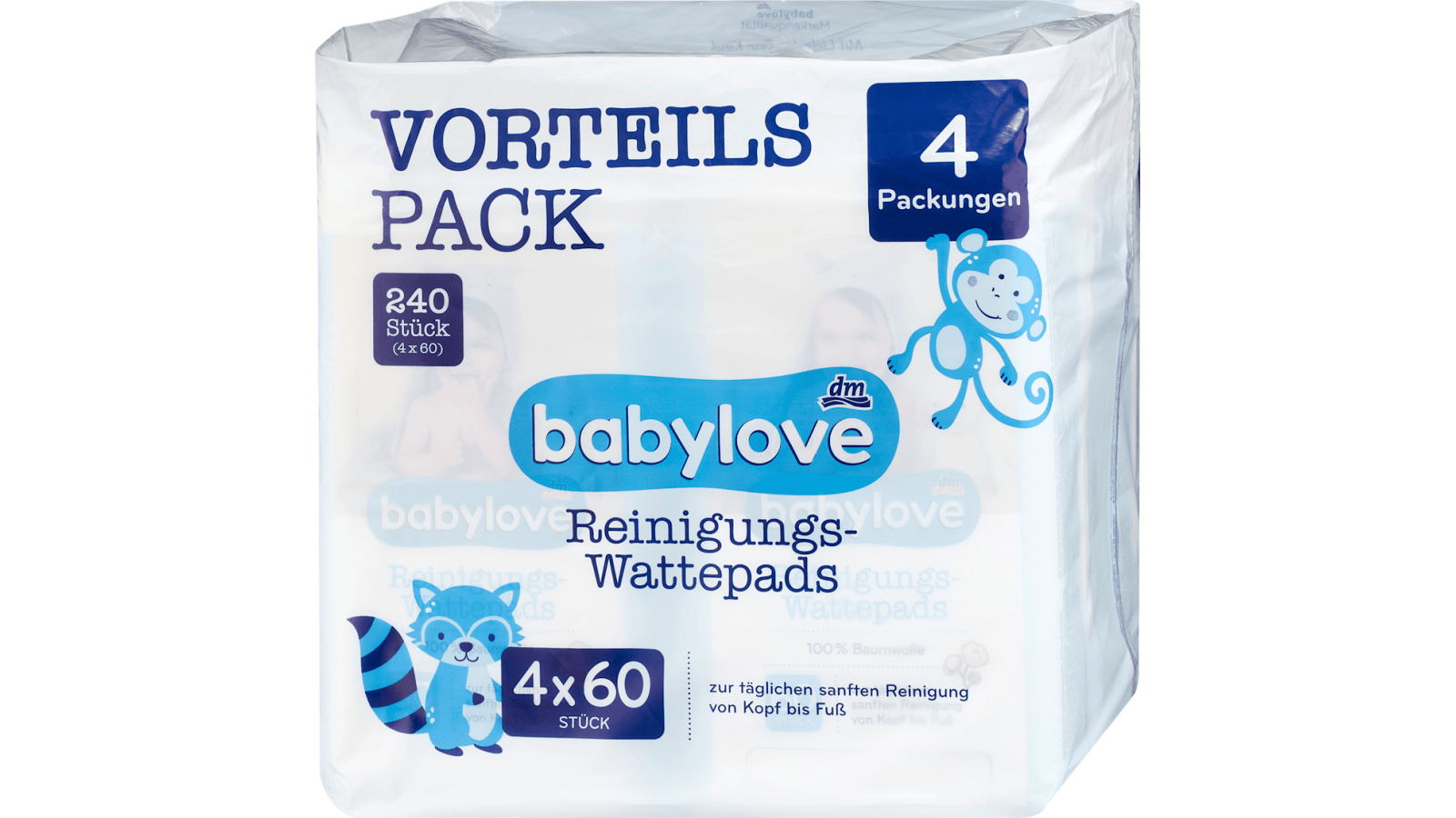 BABYLOVE tuferi za decu 4x60kom - Cene i Akcije