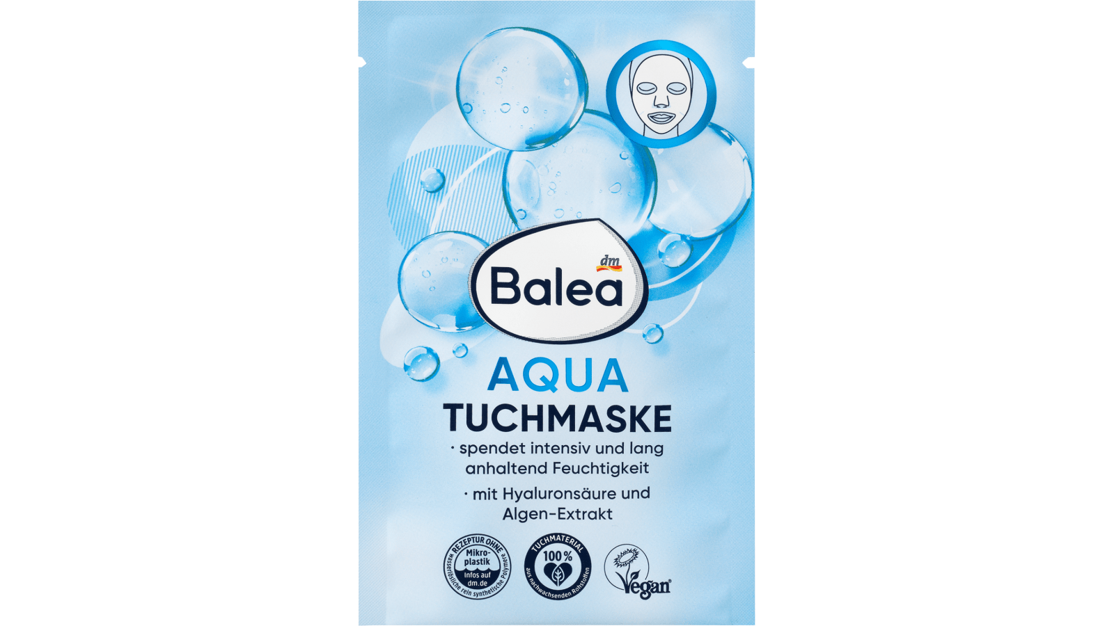 BALEA Aqua maska za lice u maramici 1kom - Cenoteka