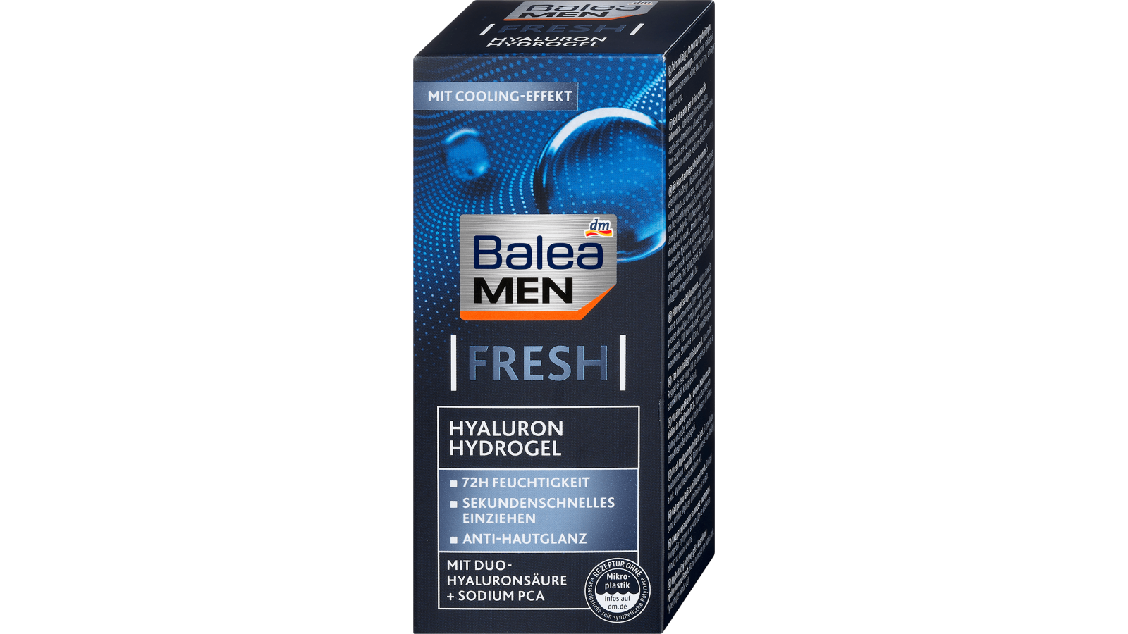 BALEA MEN Fresh hyaluron hydrogel hidratantni gel 75ml - Cenoteka