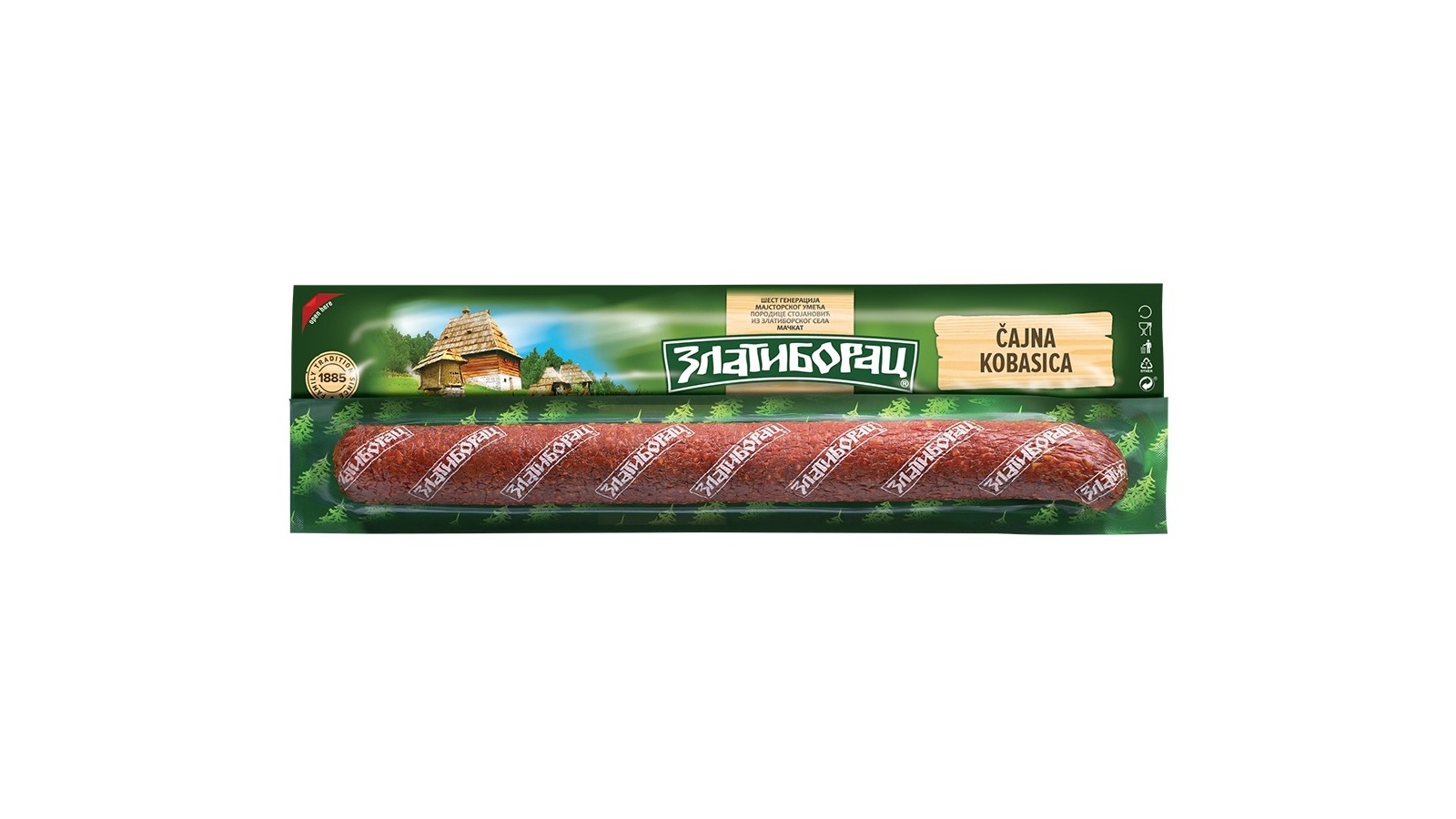 Čajna kobasica ZLATIBORAC 290g - Cenoteka