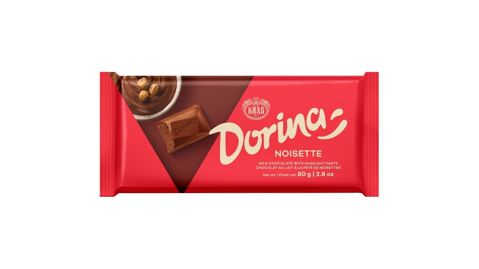 Čokolada KRAŠ Dorina noisette 80g - Cene i Akcije