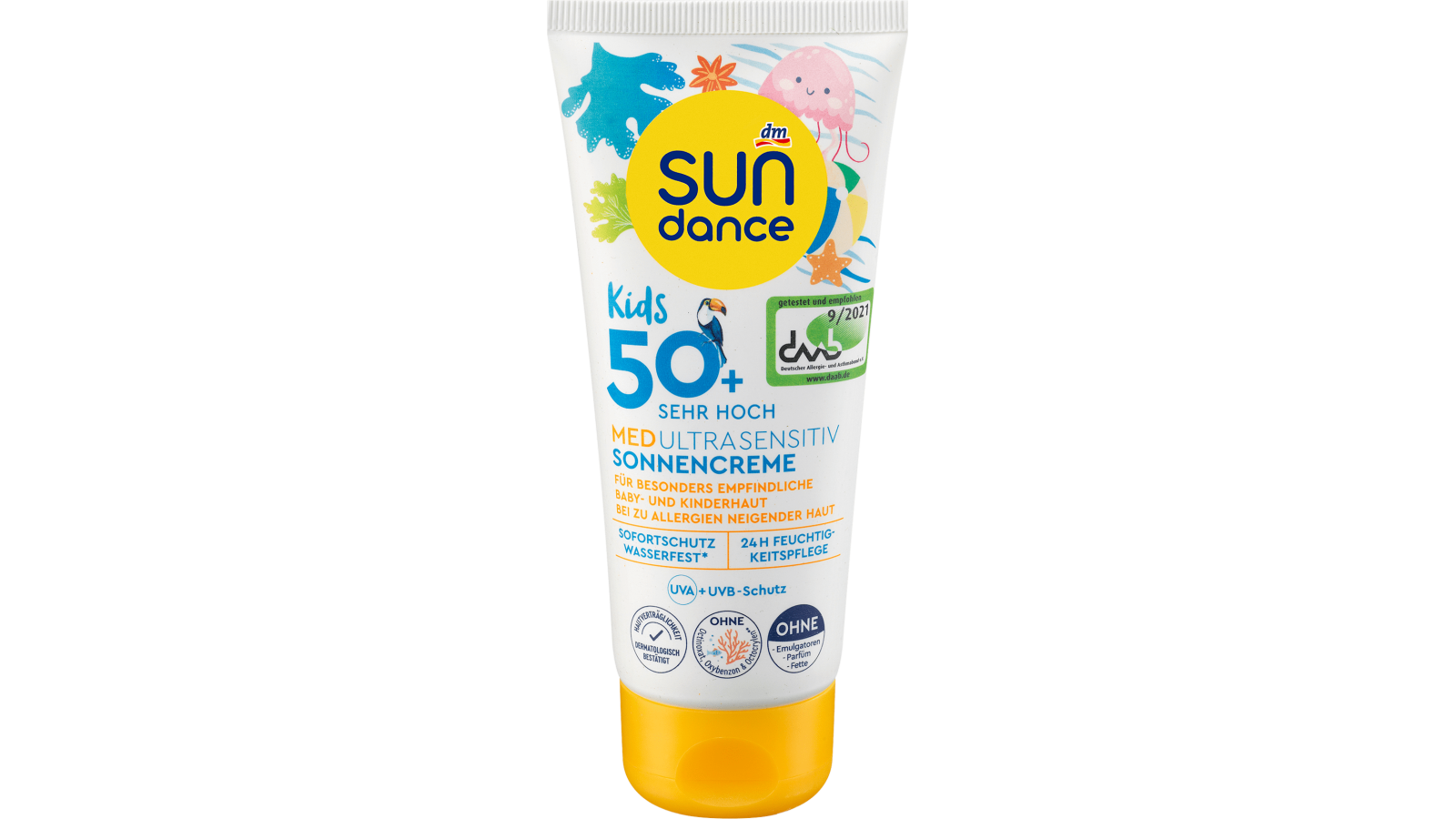 Krema za sunčanje SUNDANCE Kids medultrasensitiv SPF50+ 100ml - Cenoteka