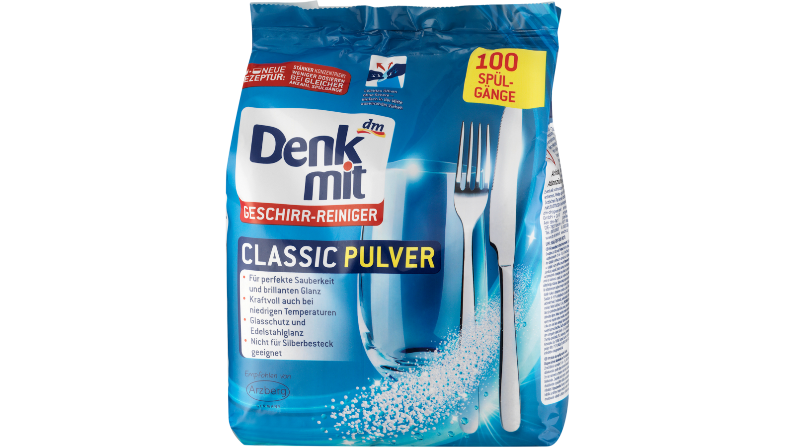 Deterdžent DENKMIT Classic za mašinsko pranje sudova 1,5kg - Cenoteka