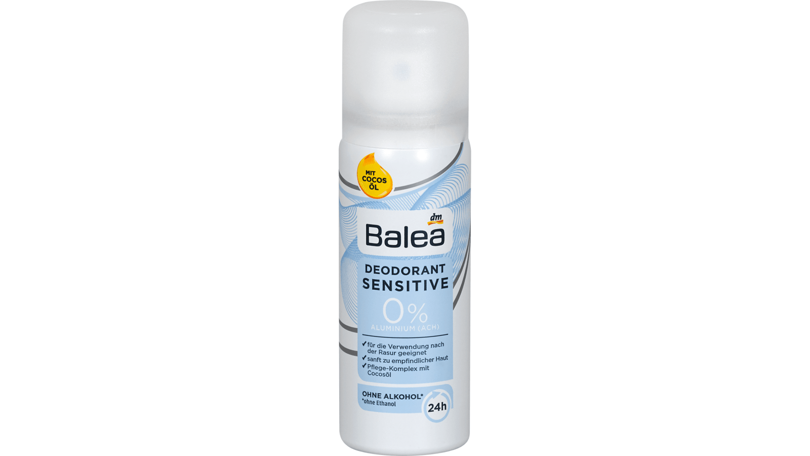 Dezodorans BALEA Sensitive putna ambalaža 50ml - Cenoteka