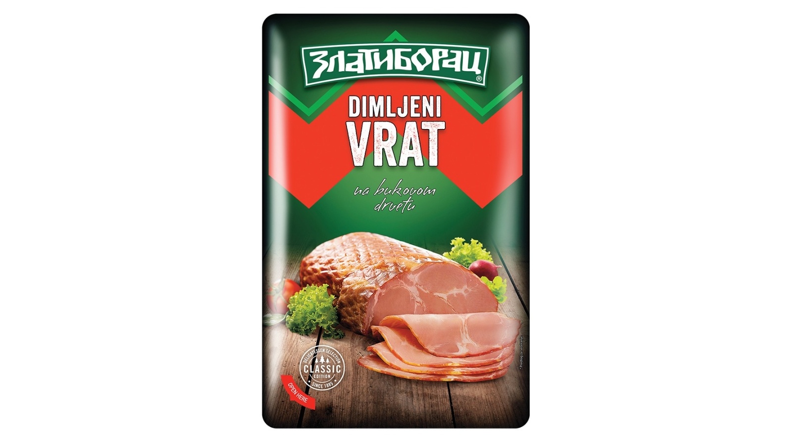 Dimljeni vrat ZLATIBORAC 125g - Cenoteka
