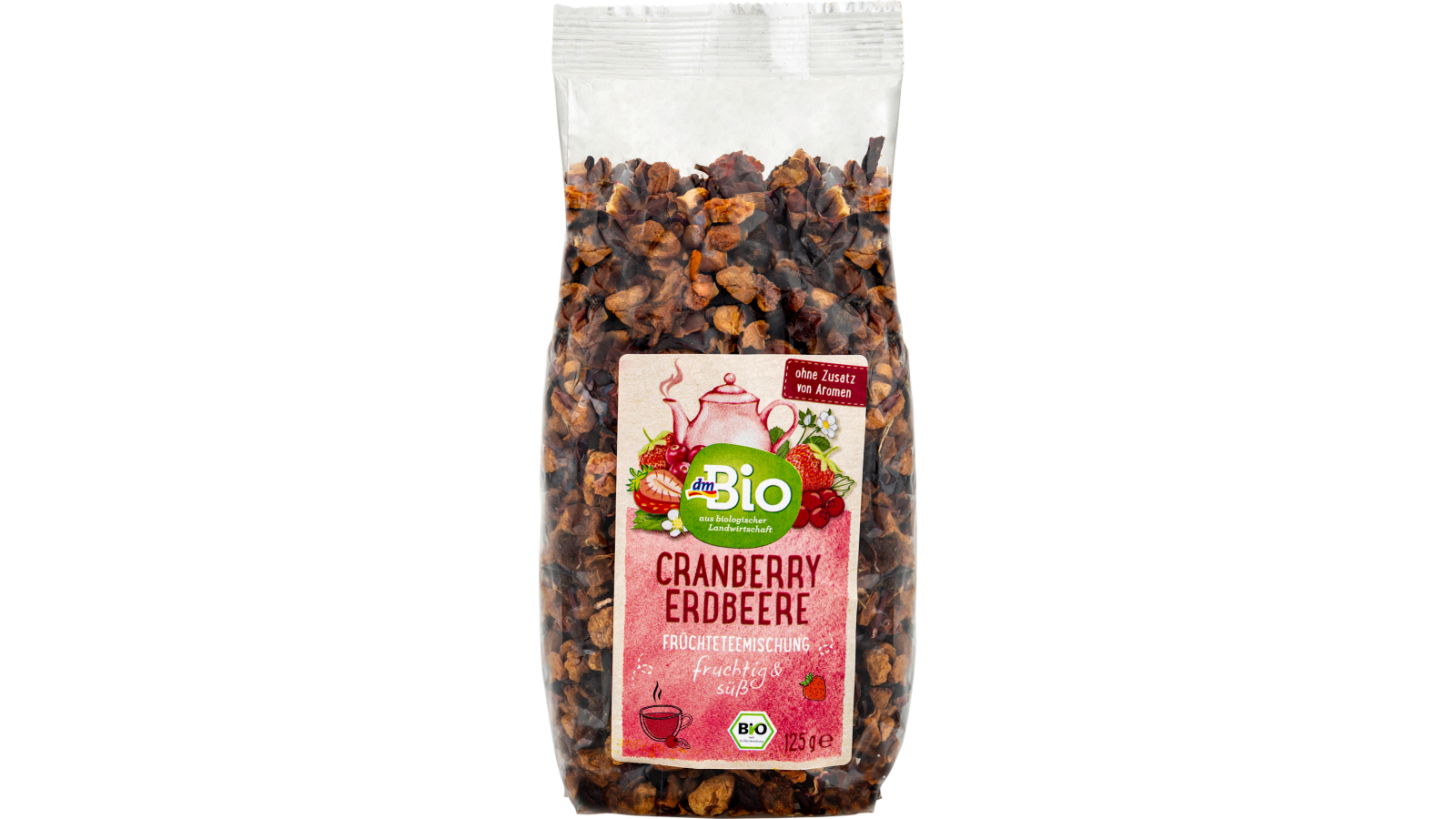 DM BIO čaj brusnica jagoda 125g - Cene i Akcije