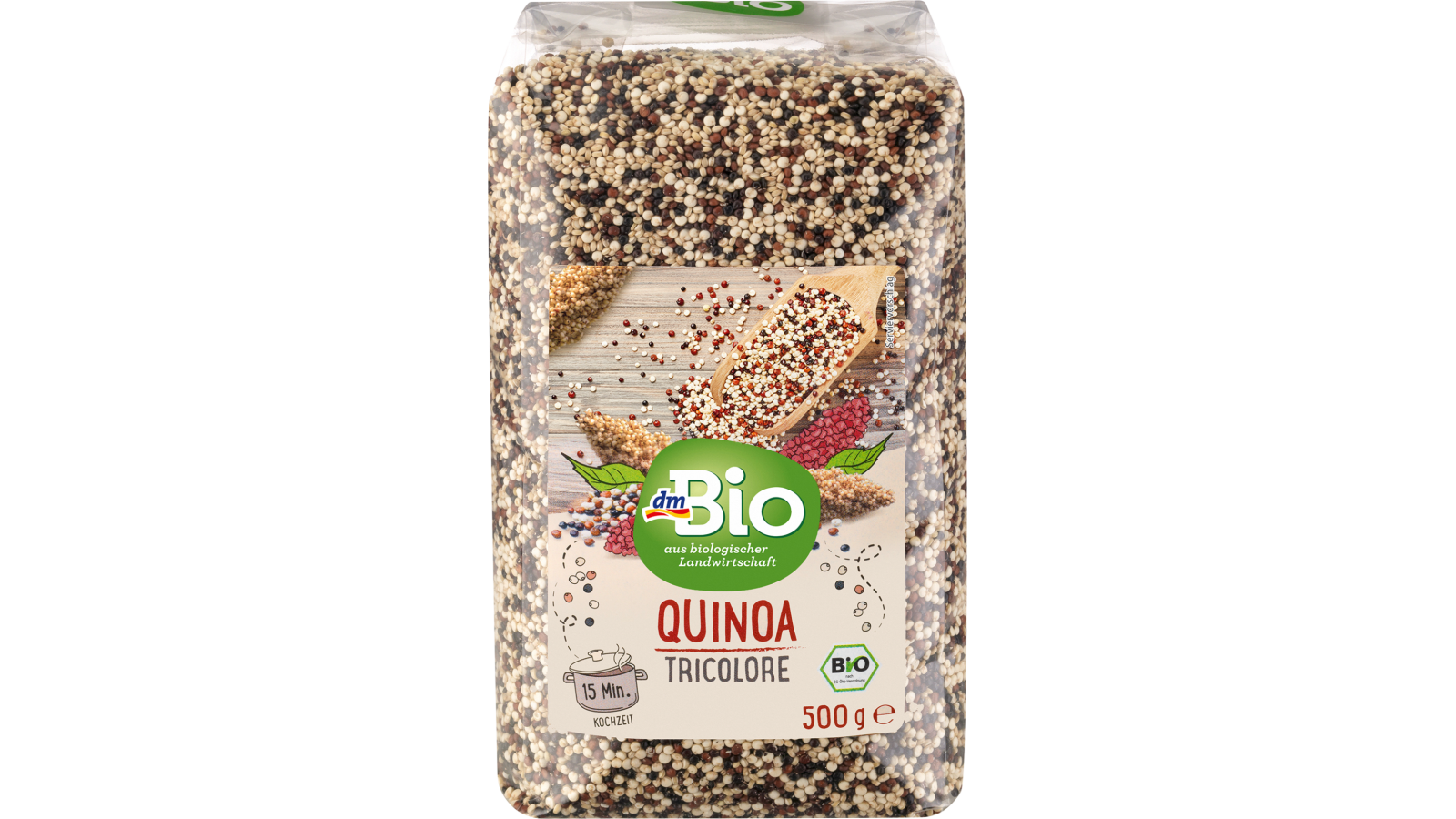 DM BIO kinoa 3 vrste 500g - Cenoteka