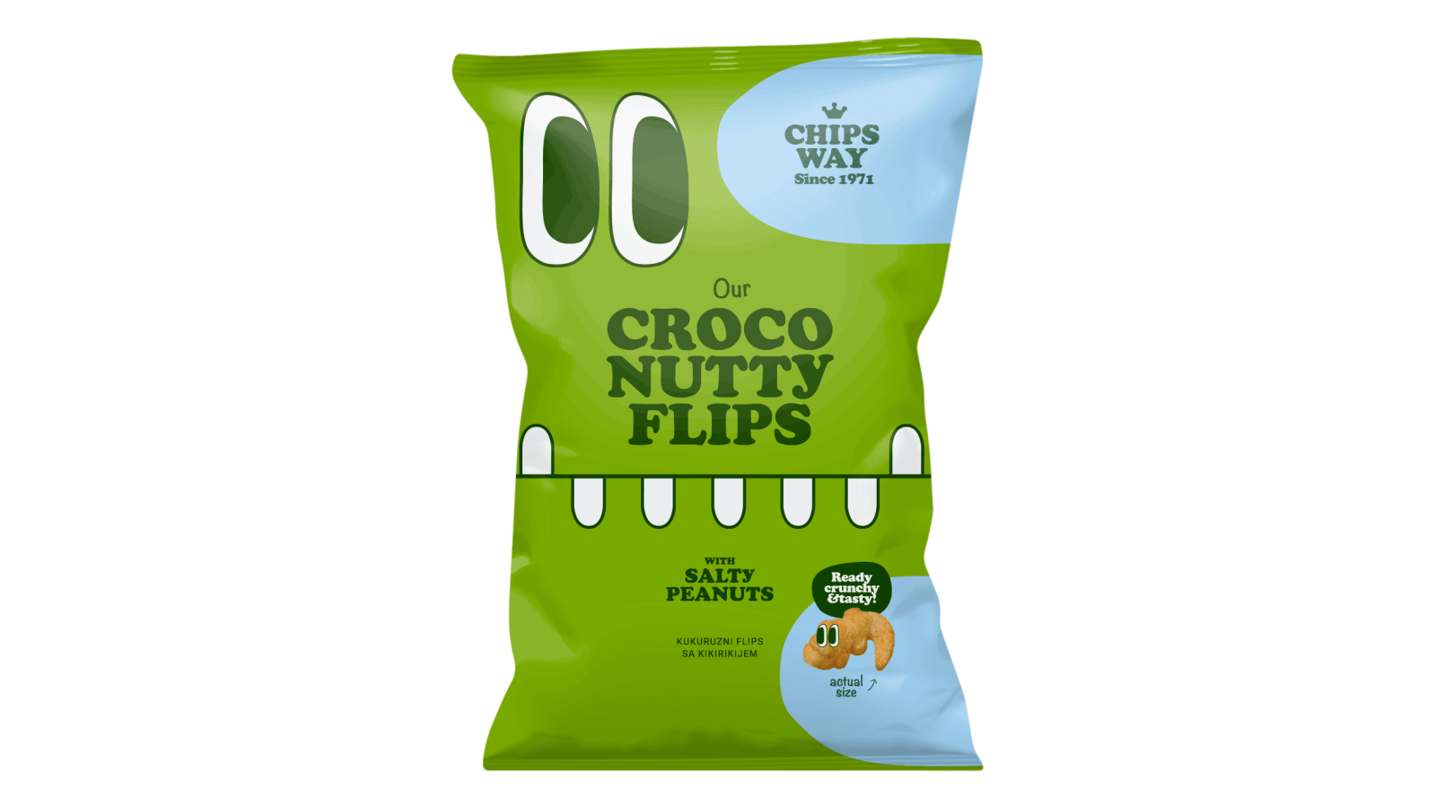 Flips CHIPS WAY krokodili 150g - Cenoteka