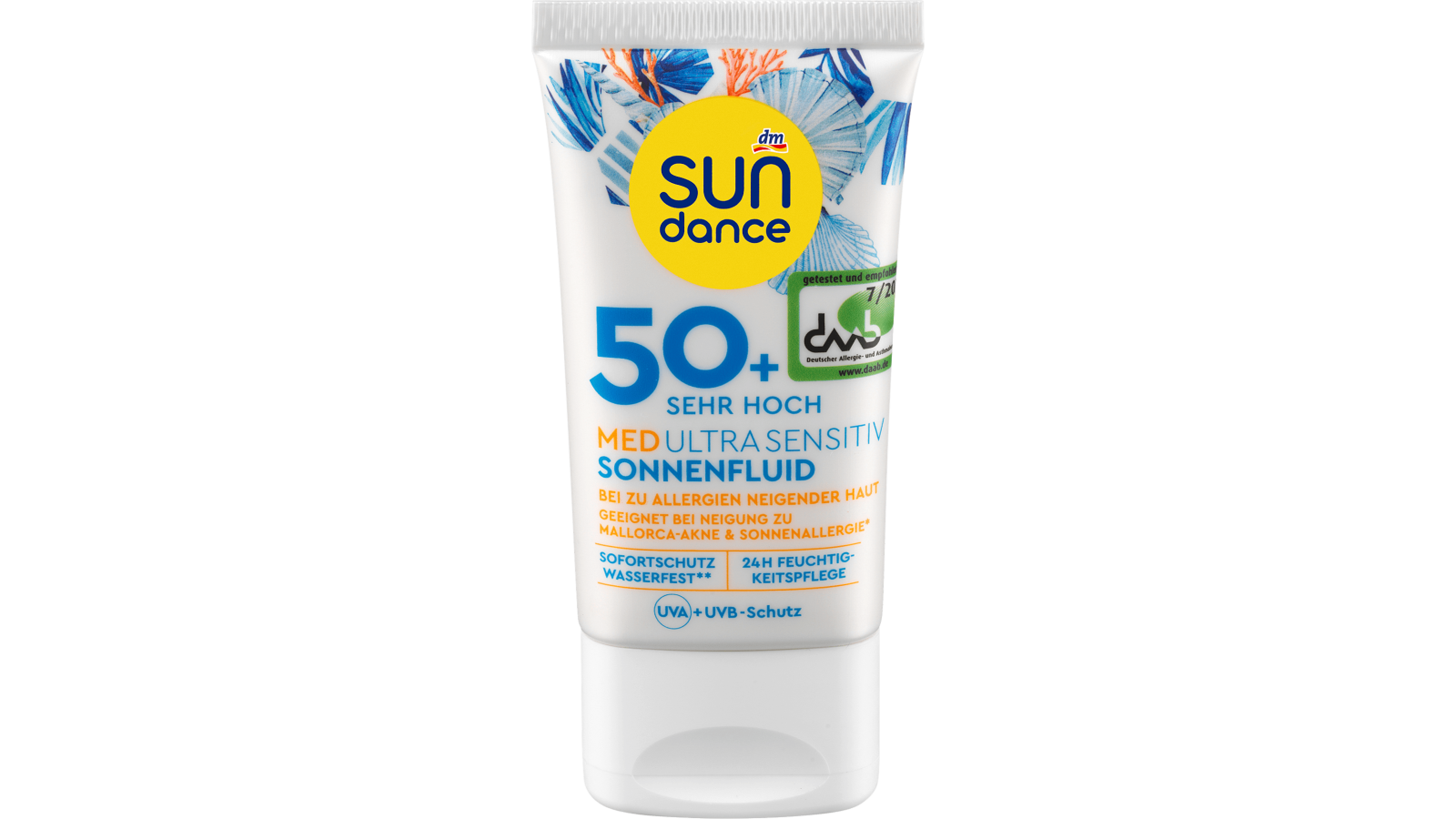 Fluid za sunčanje SUNDANCE Med ultra sensitiv SPF50+ 50ml - Cenoteka