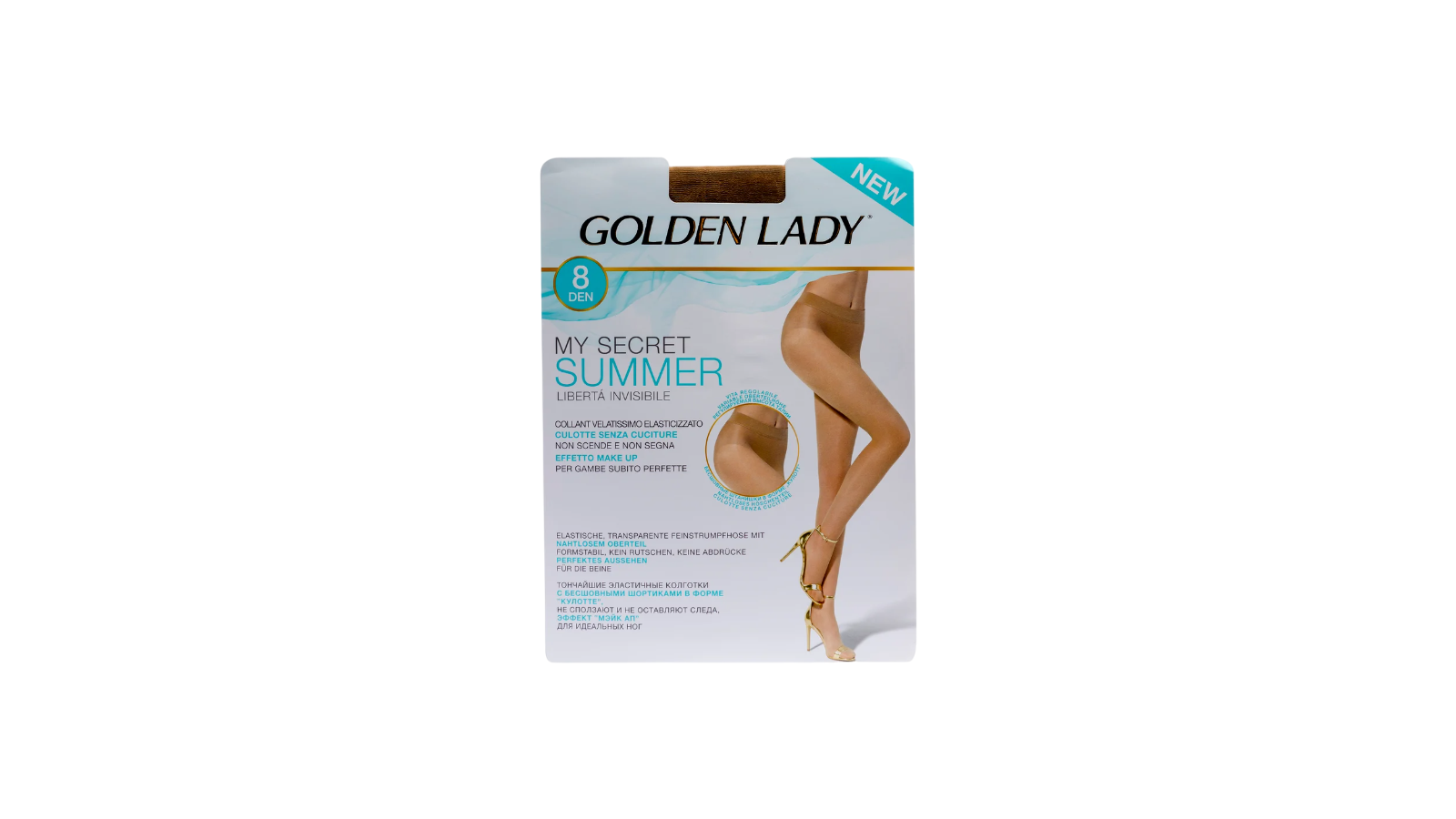 GOLDEN LADY My secret summer hulahopke 8den bešavne S-2 - Cenoteka
