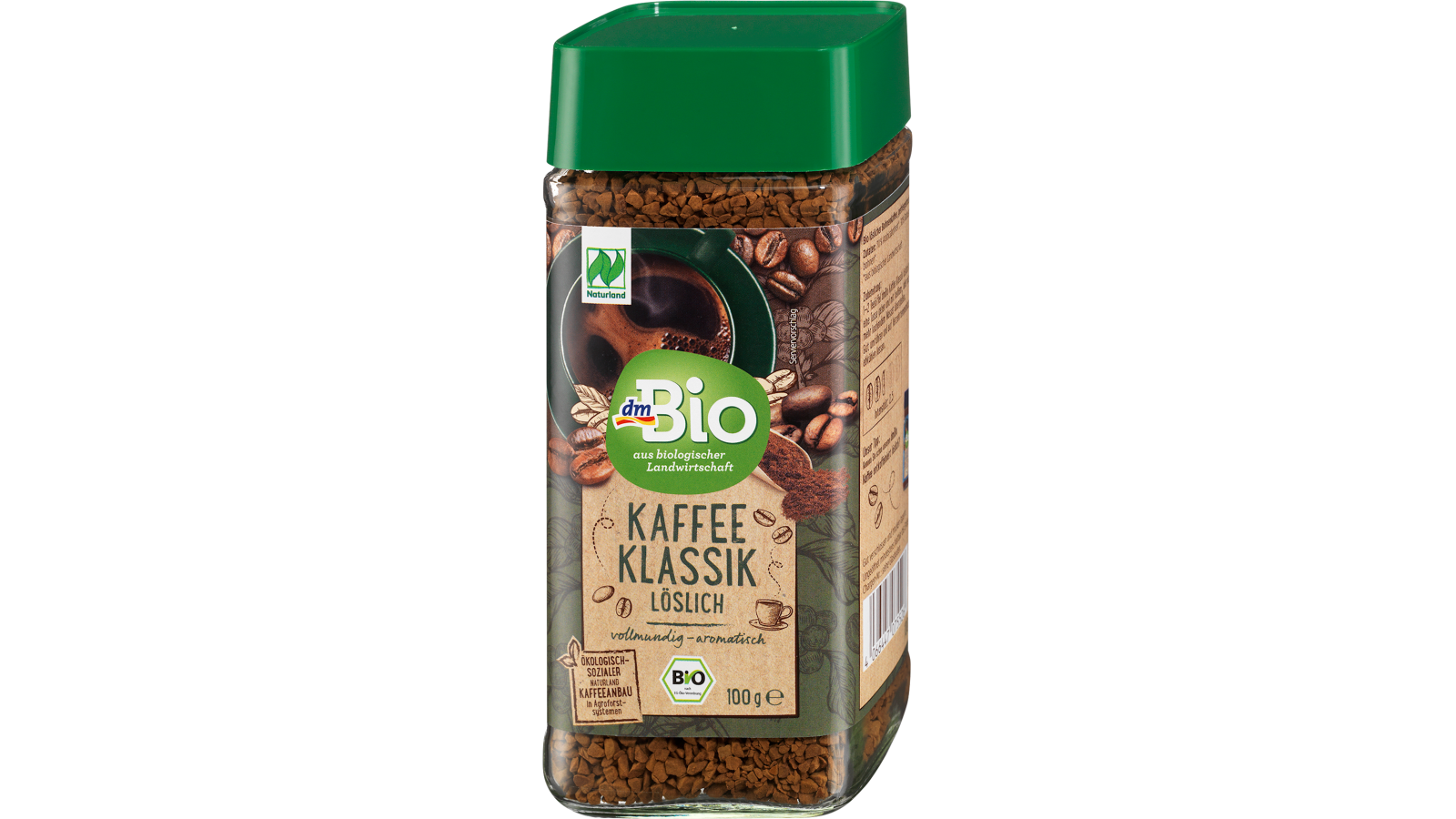 Instant kafa DM BIO Klassik 100g - Cenoteka