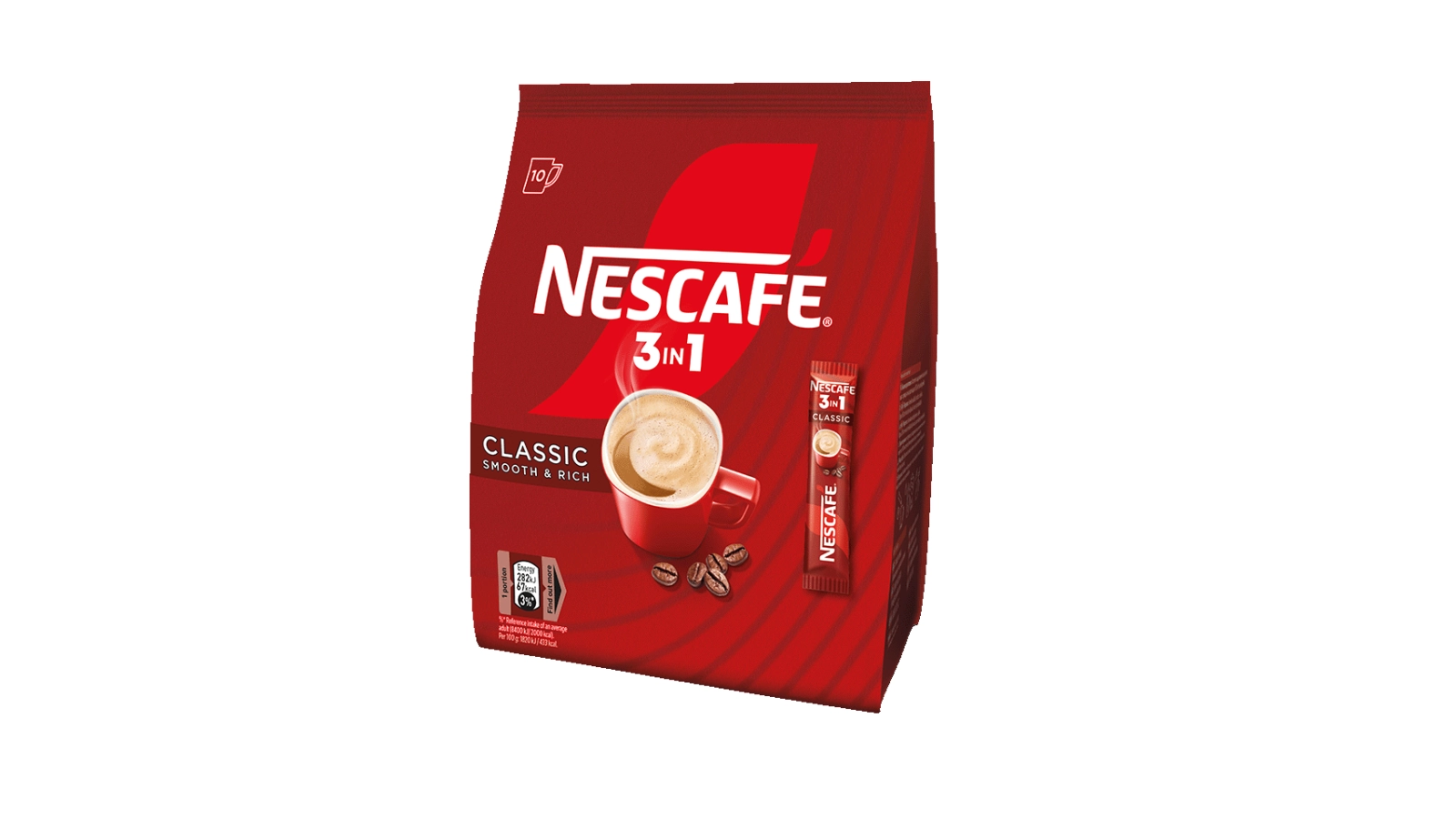 Instant kafa NESCAFE 3in1 classic 15,5g 10kom - Cenoteka