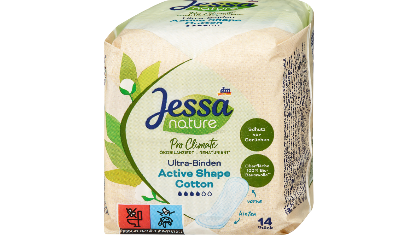 JESSA Nature pro climate ulošci bez krilaca ultra 14kom - Cenoteka