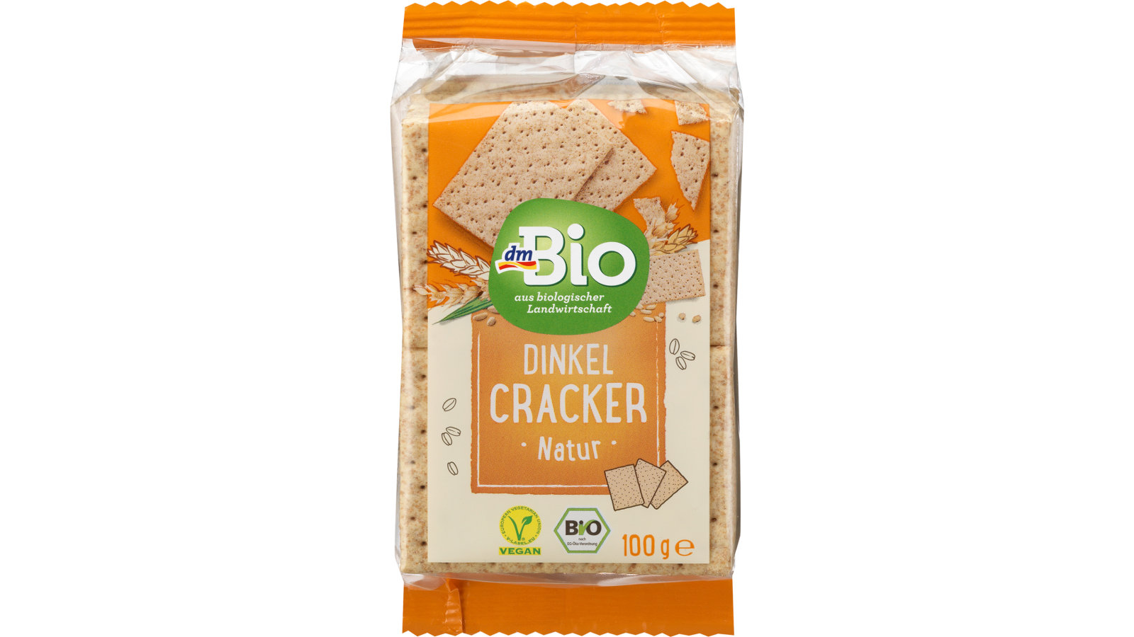 Krekeri DM BIO Natur integralni od spelte 100g - Cenoteka