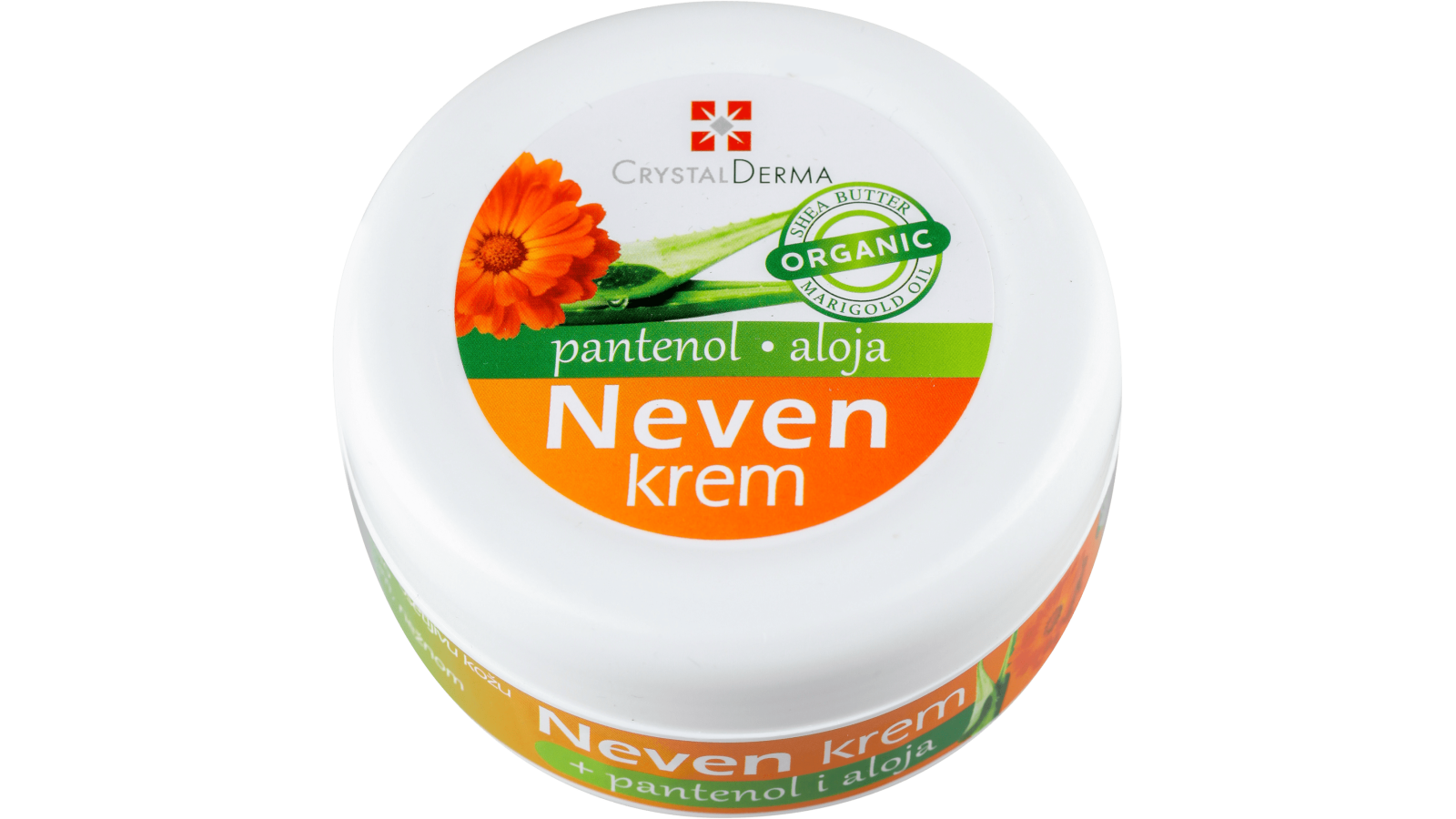 Neven krema CRYSTALDERMA pantenol i aloja 125ml - Cenoteka