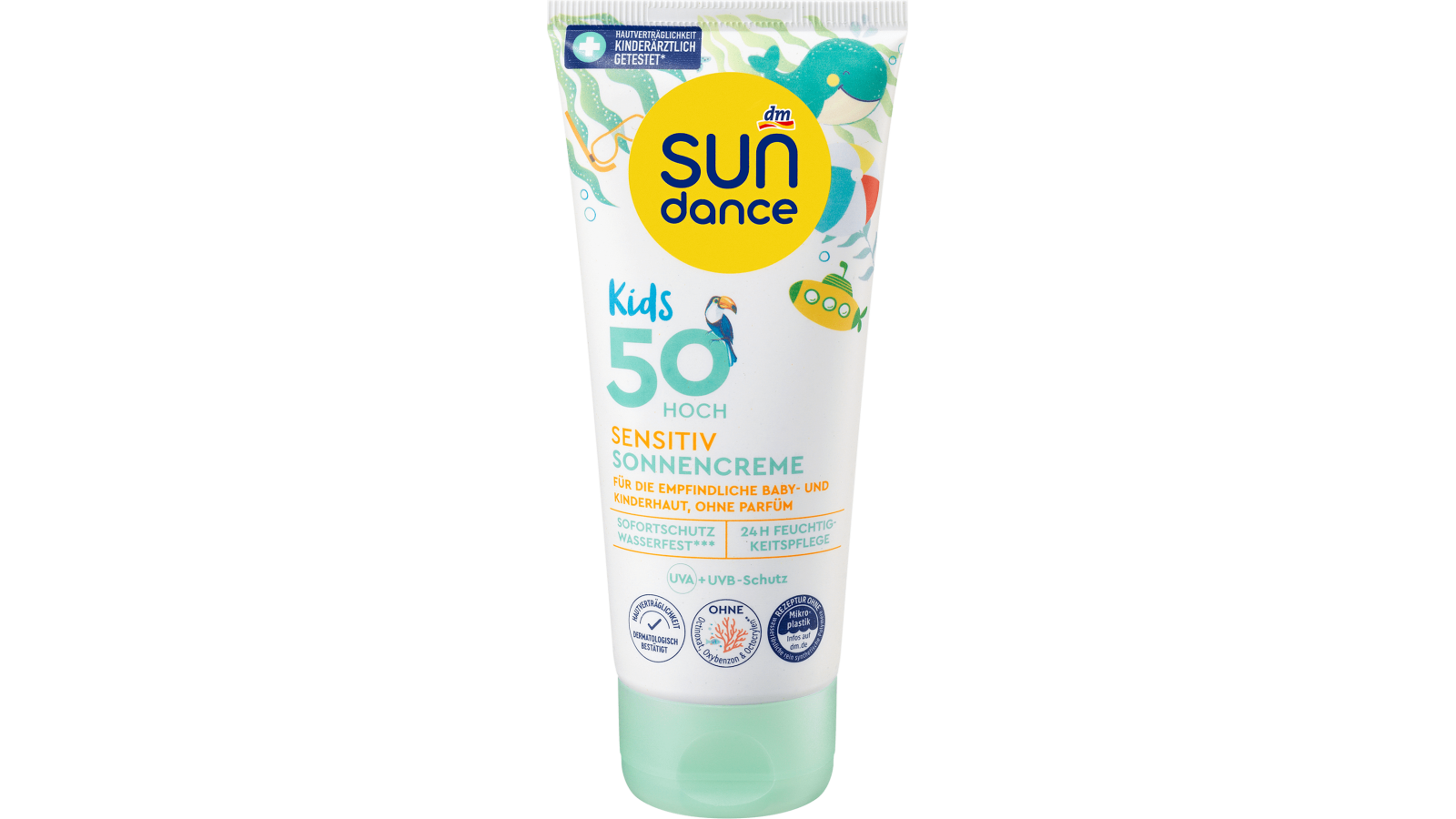 Krema za sunčanje SUNDANCE Kids sensitiv SPF50 100ml - Cenoteka