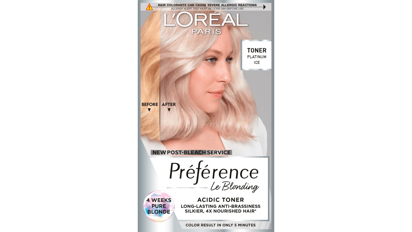 L'OREAL Preference acidni toner za kosu 01 post bleach - Cenoteka