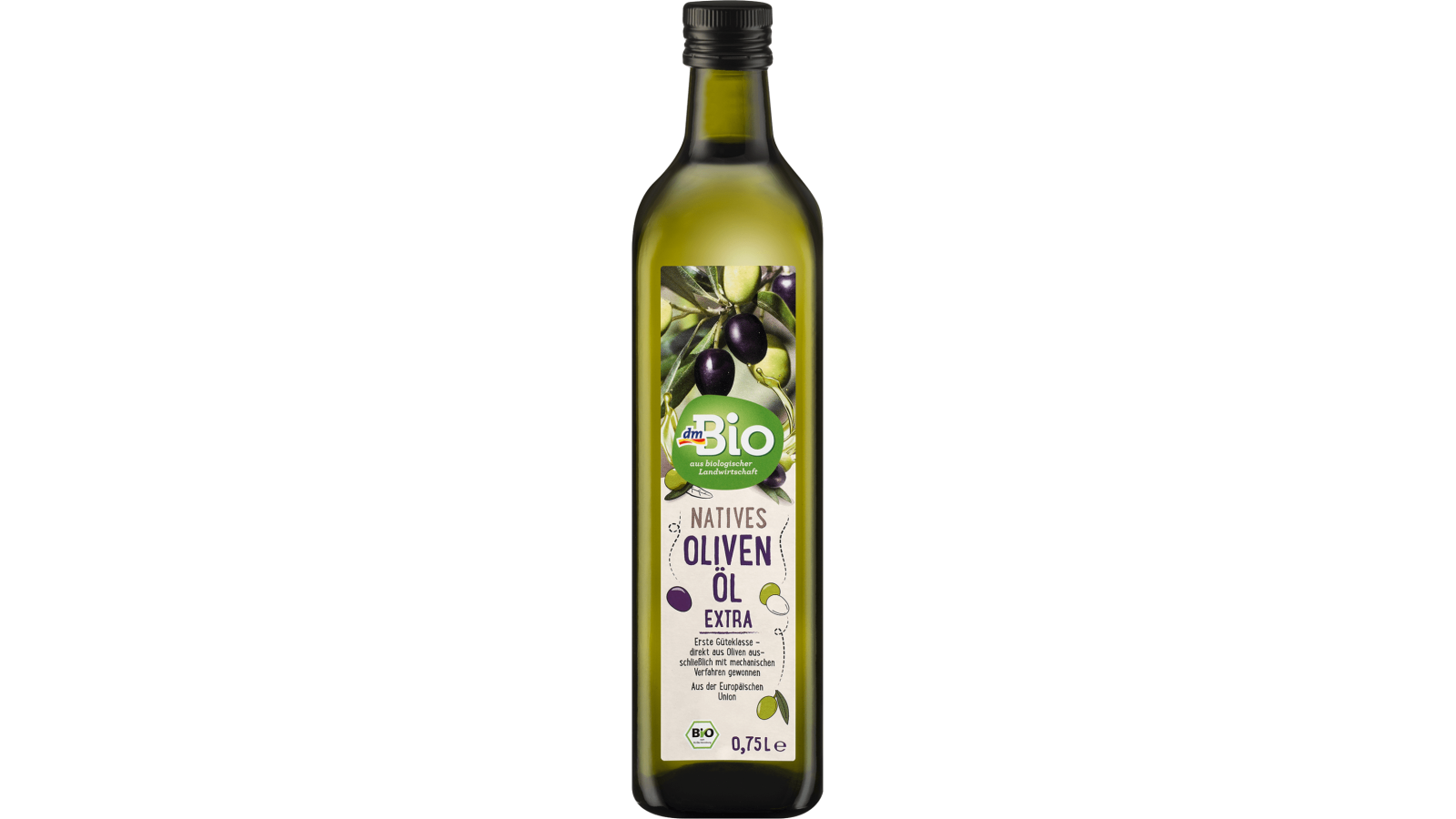 Maslinovo ulje DM BIO ekstra devičansko 750ml - Cenoteka