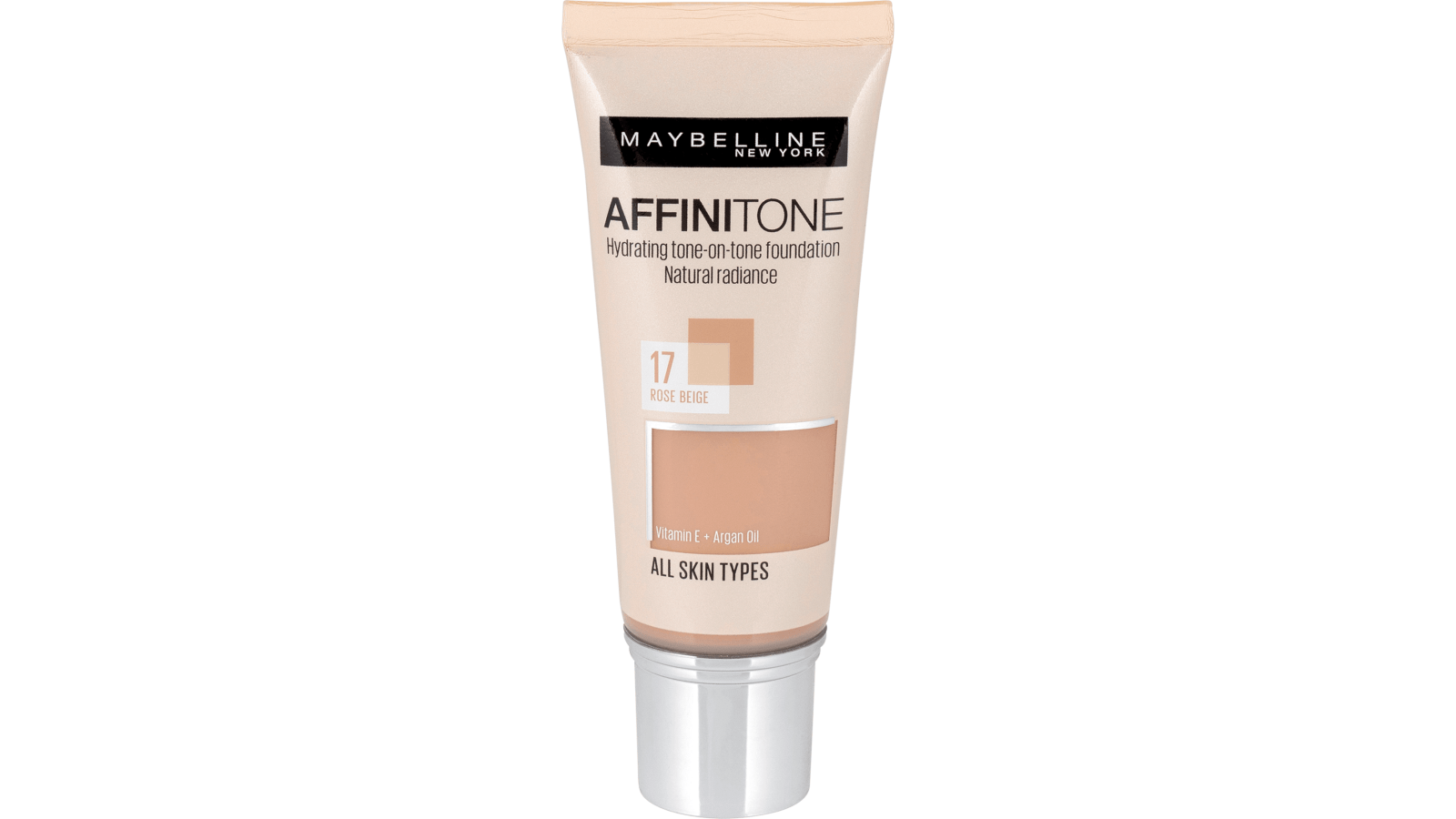 MAYBELLINE Affinitone tečni puder 17 rose beige 30ml - Cenoteka