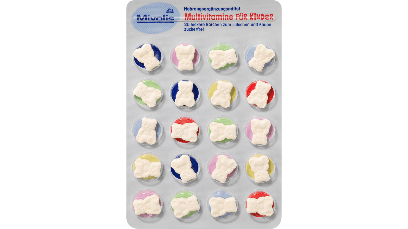 MIVOLIS multivitamini za decu sa zaslađivačem tablete 14g - Cenoteka