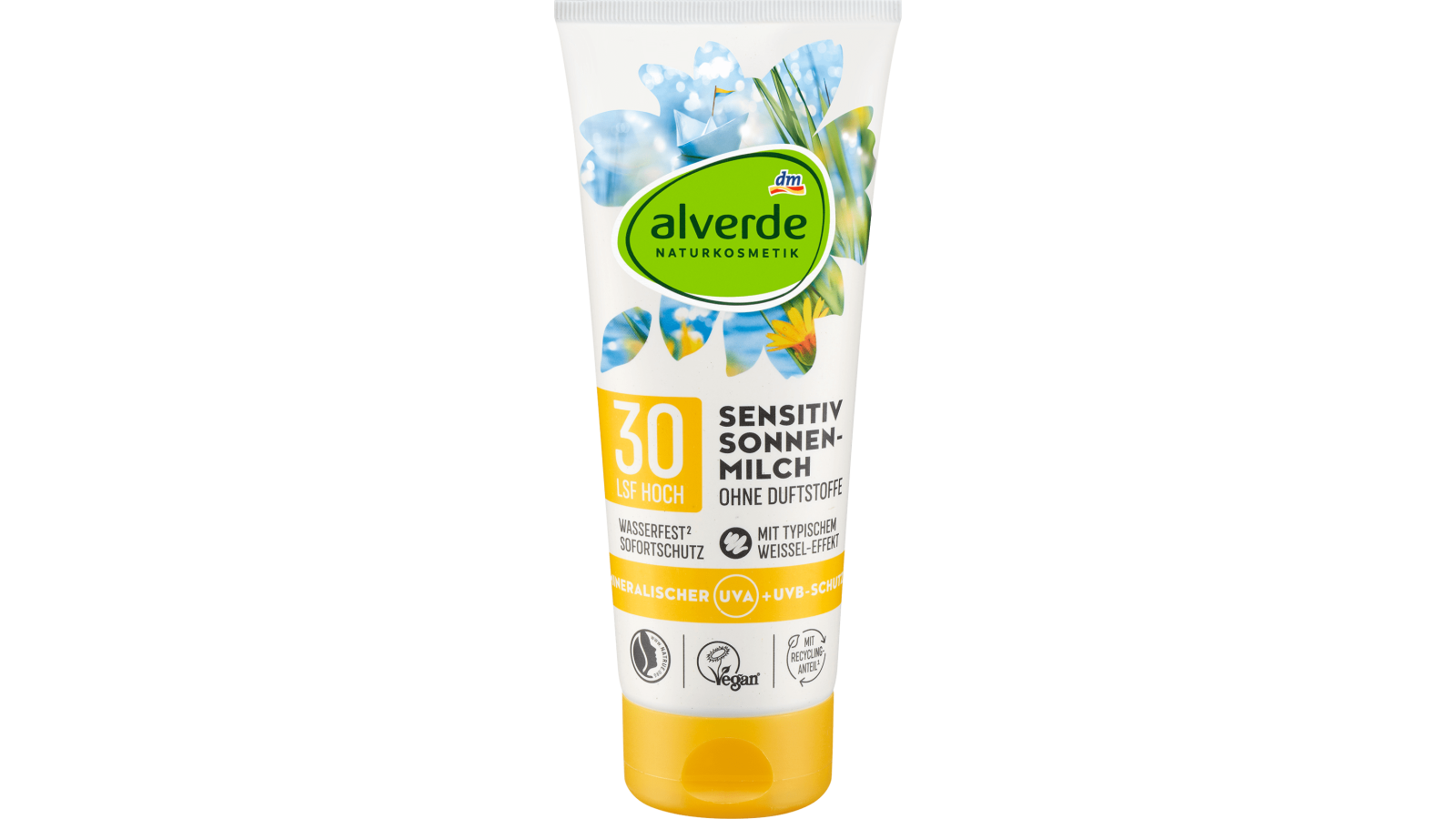 Mleko za sunčanje ALVERDE Sensitiv SPF30 200ml - Cenoteka