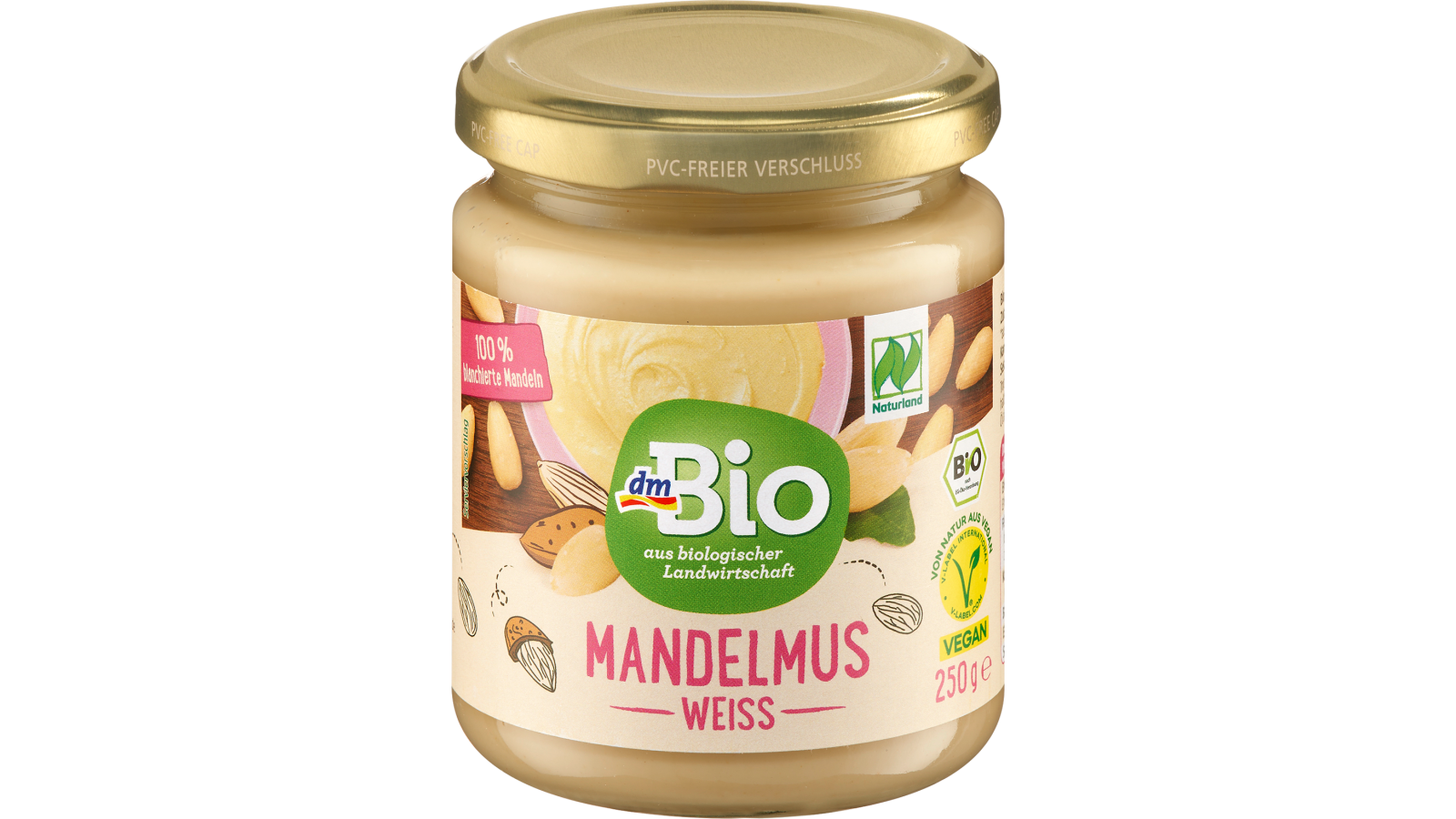 Namaz od badema DM BIO beli 250g - Cenoteka