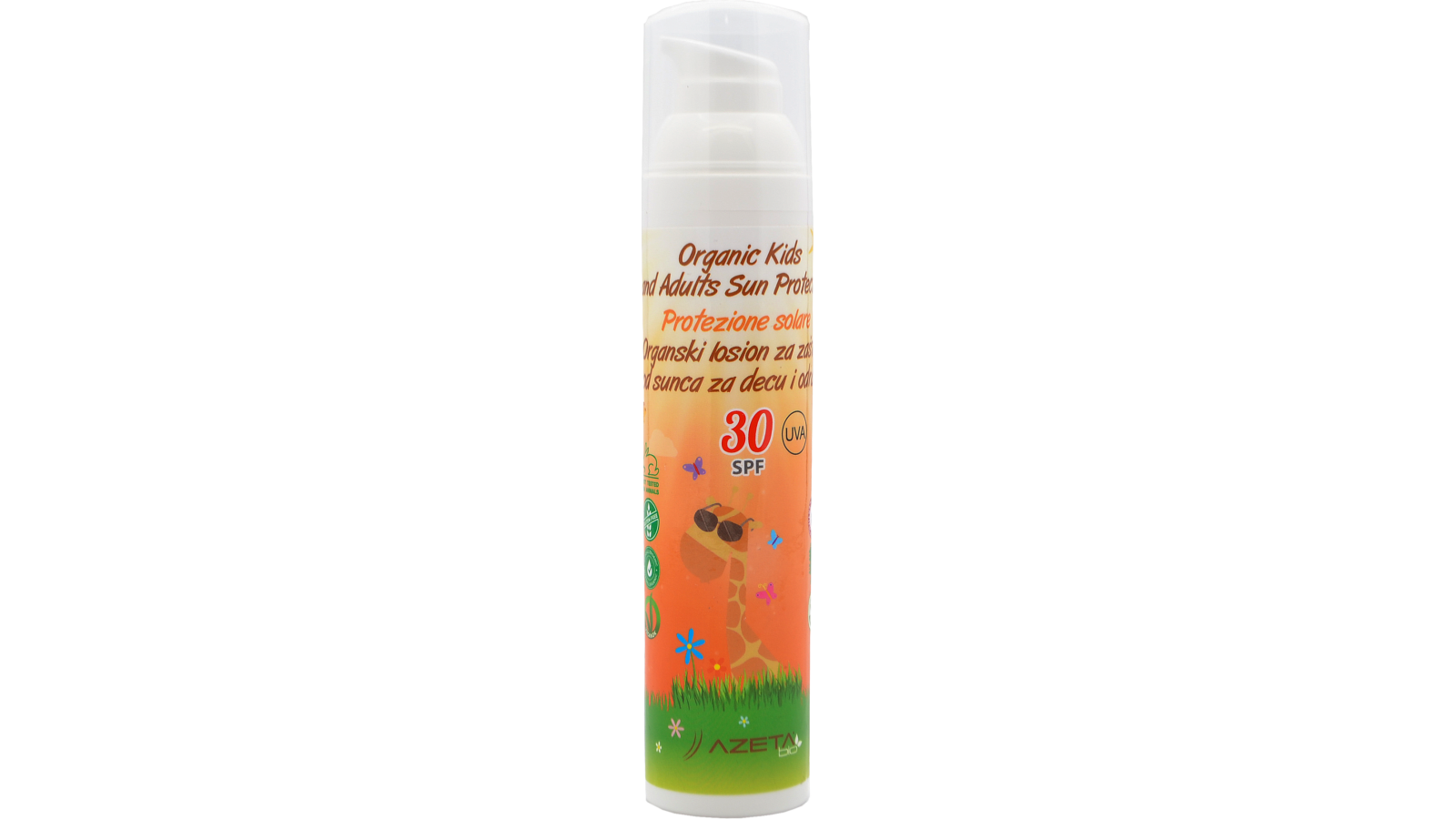 Krema za sunčanje AZETA BIO organska SPF30 100ml - Cenoteka