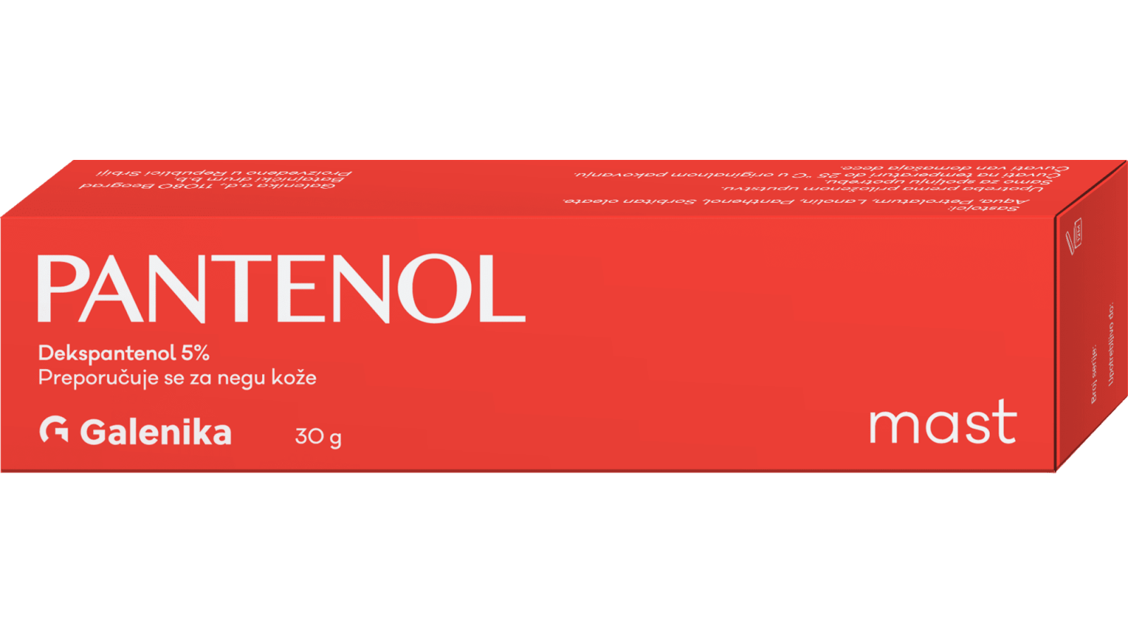 Pantenol mast GALENIKA dekspantenol 5% 30g - Cene i Akcije
