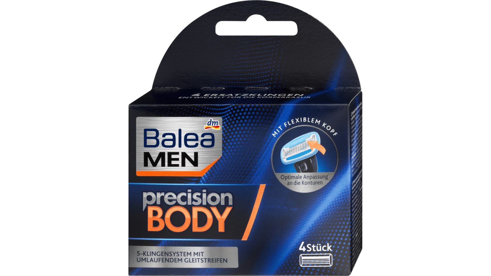 Patrone BALEA MEN Precision body 4kom - Cenoteka