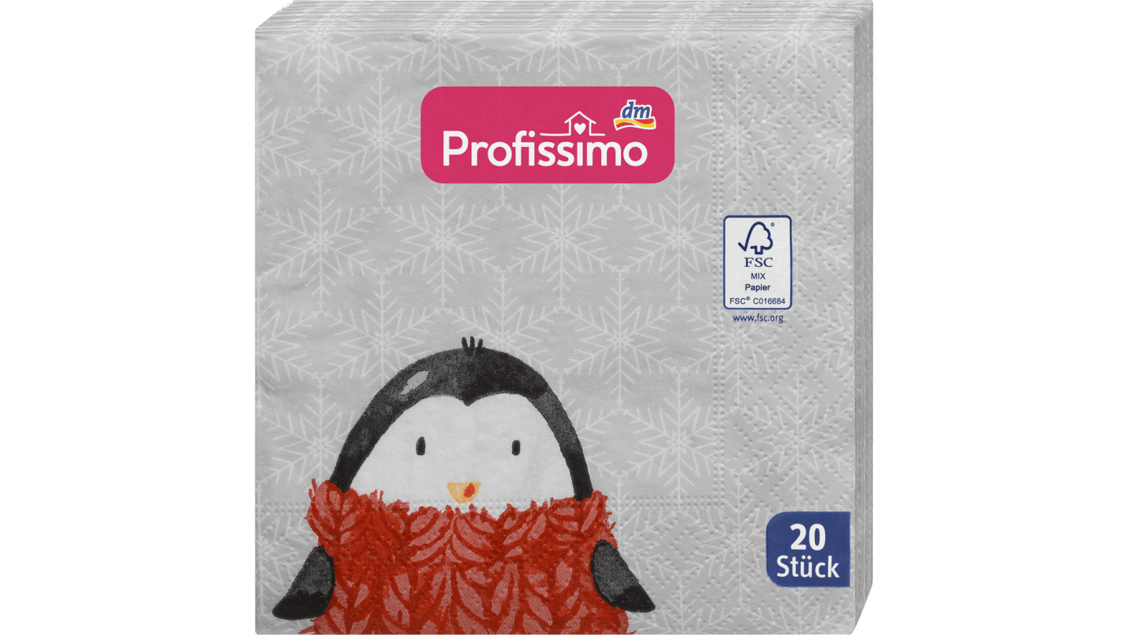 Salvete PROFISSIMO Pingvin 3sloja 20kom - Cenoteka