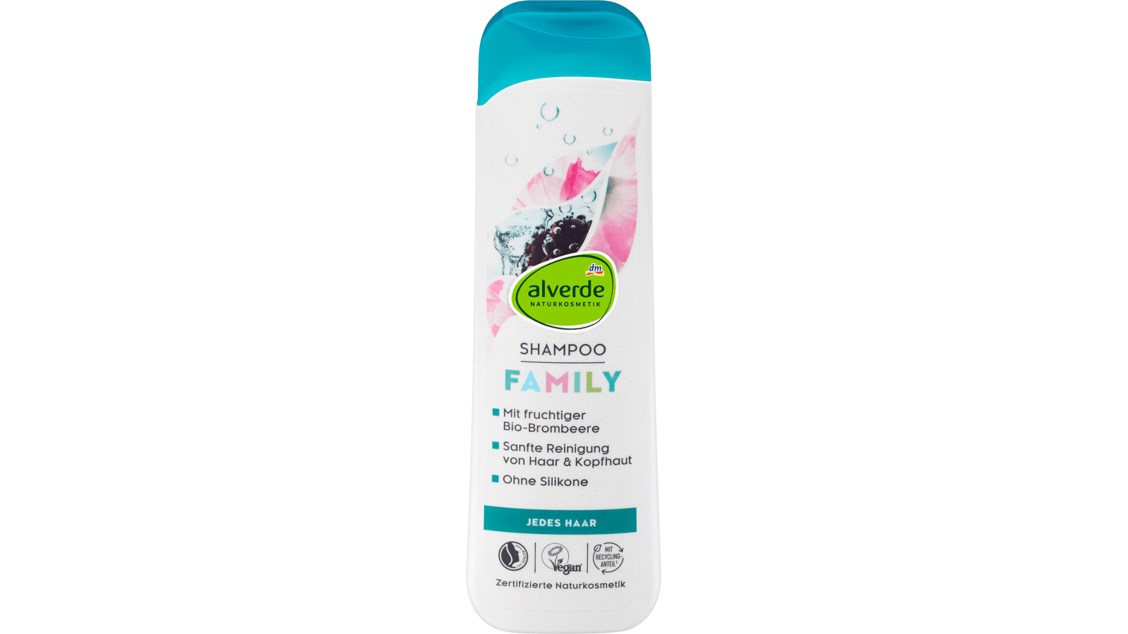 Šampon za kosu ALVERDE Family slez i kupina 300ml - Cenoteka