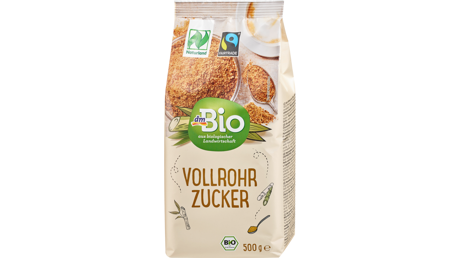 Šećer šećerne trske DM BIO nerafinisani 500g - Cenoteka
