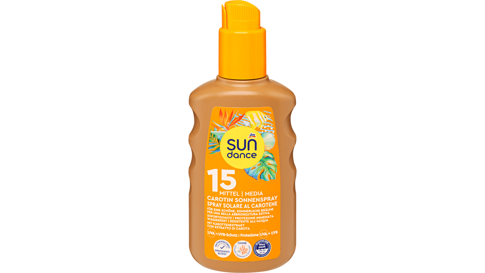 Sprej za sunčanje SUNDANCE Carotin SPF15 200ml - Cenoteka