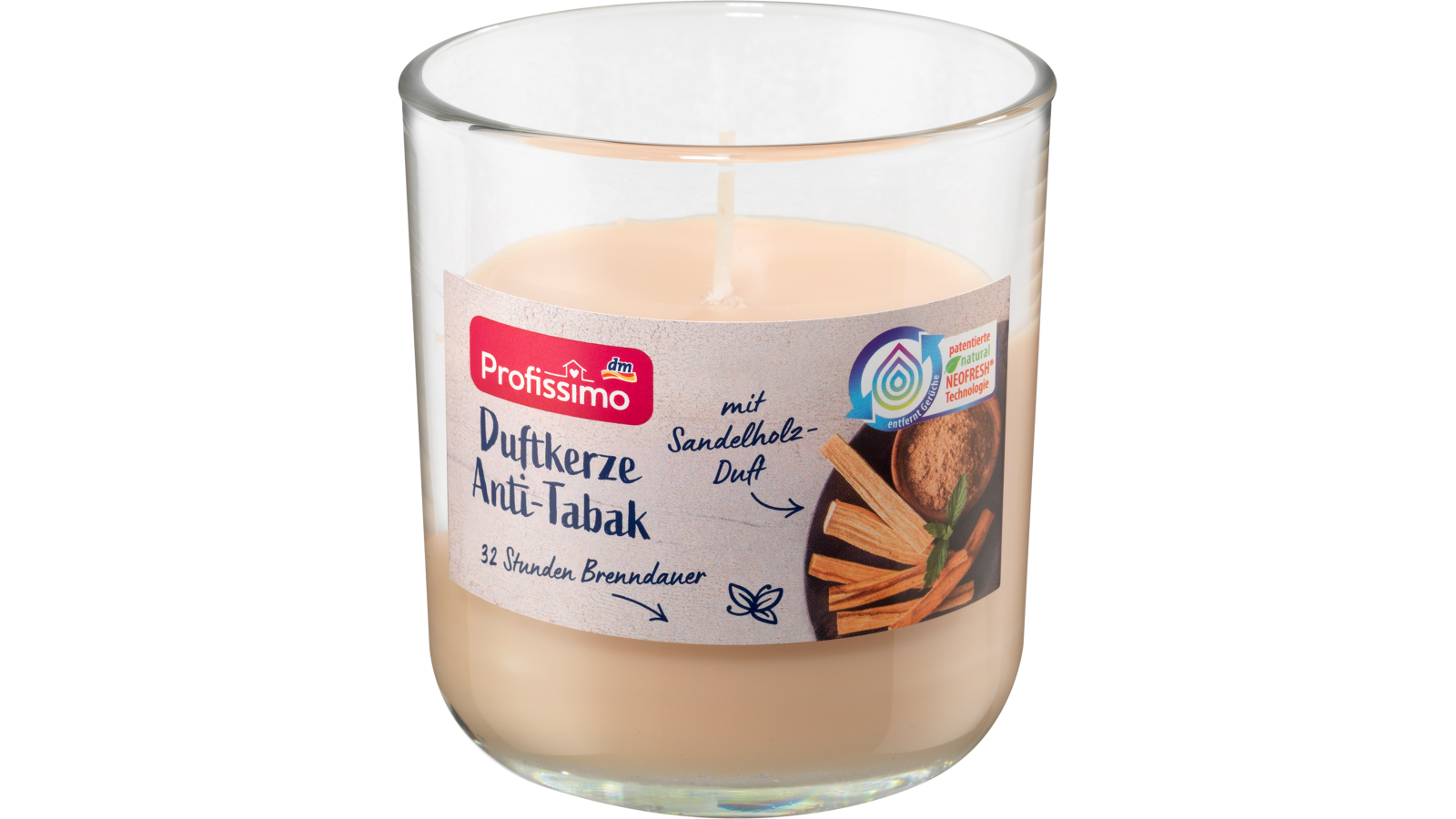 Sveća u čaši PROFISSIMO anti-tabak 1kom - Cenoteka