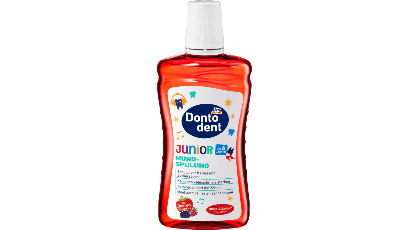 Tečnost za ispiranje usta DONTODENT Junior 500ml - Cenoteka