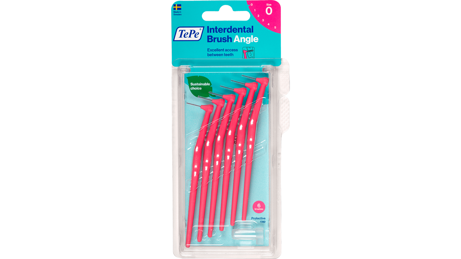 TEPE ISO 0 ugaone interdentalne četkice 6kom - Cenoteka