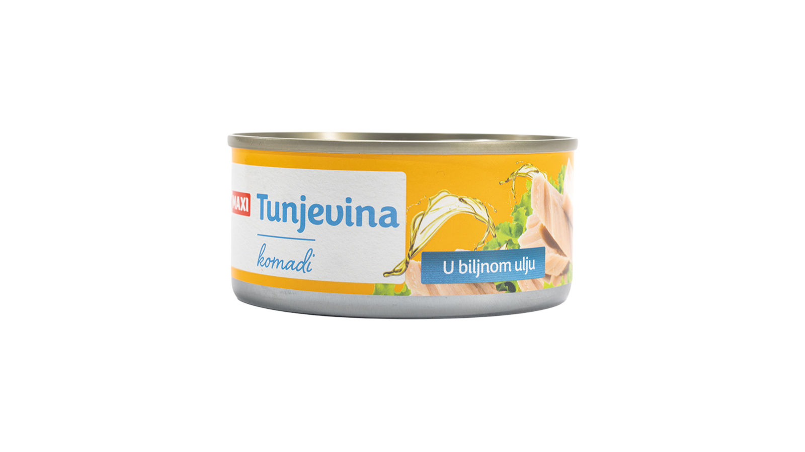 Tunjevina MAXI komadi u biljnom ulju 160g - Cenoteka